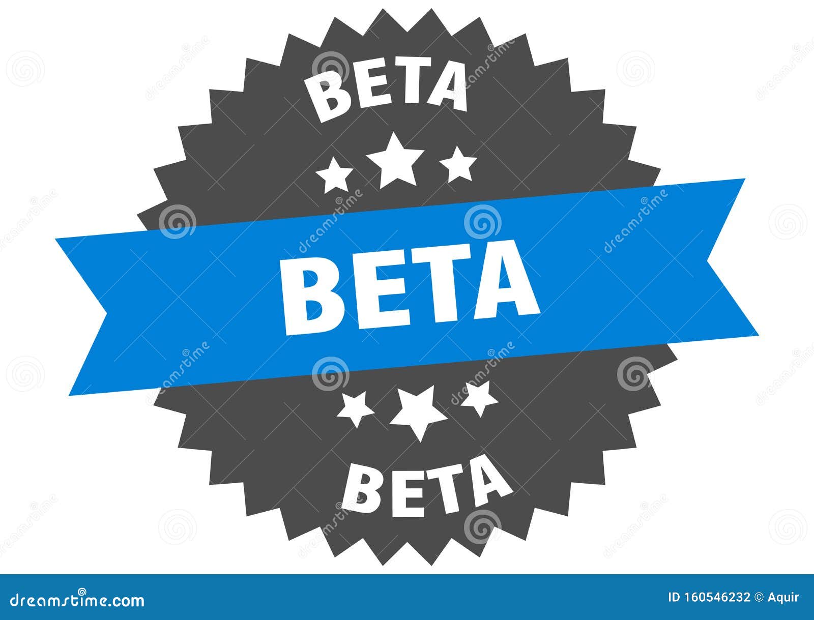Beta stock vector. Illustration of vector, emblem, peeler - 160546232