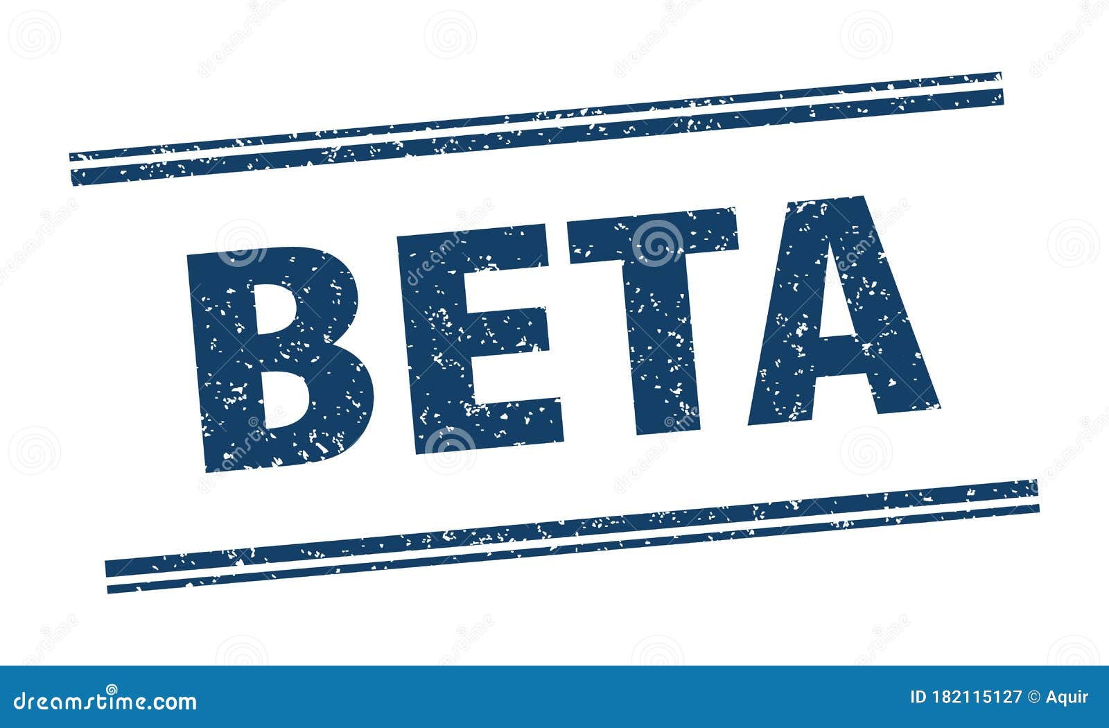 Beta Stamp. Beta Square Grunge Sign Stock Vector - Illustration of ...