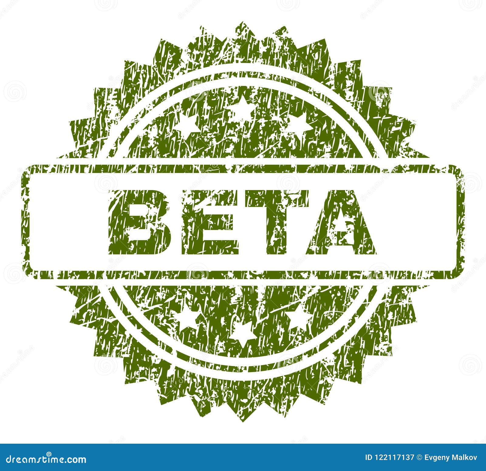 BETA Stamp Seal Texturizada Grunge Ilustración del Vector - Ilustración ...
