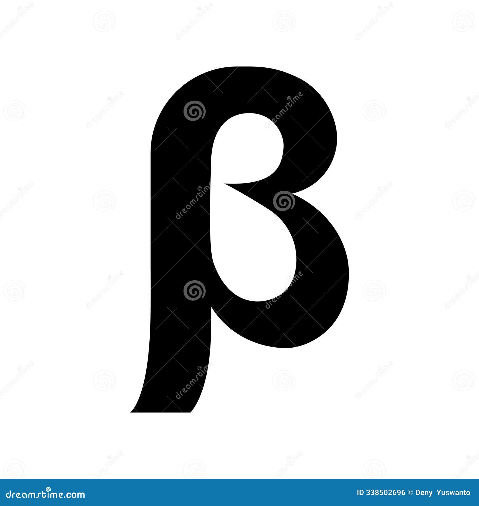 Beta Symbols Icon Vector Design Template Stock Vector - Illustration of ...