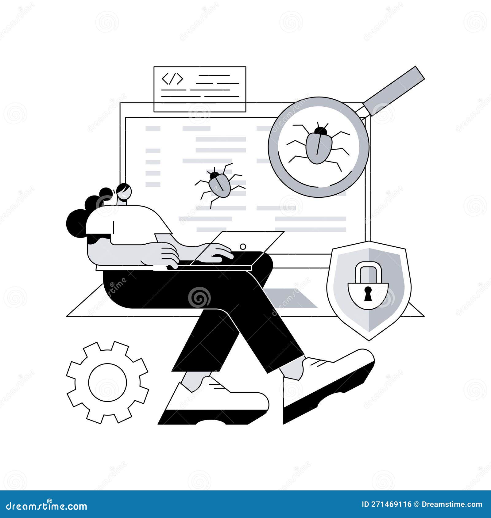 Beta Testing Abstract Concept Vector Illustration. Stock Vector ...