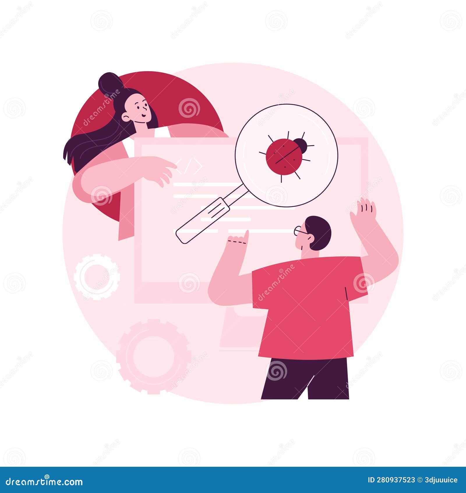 Beta Testing Abstract Concept Vector Illustration. Stock Vector ...