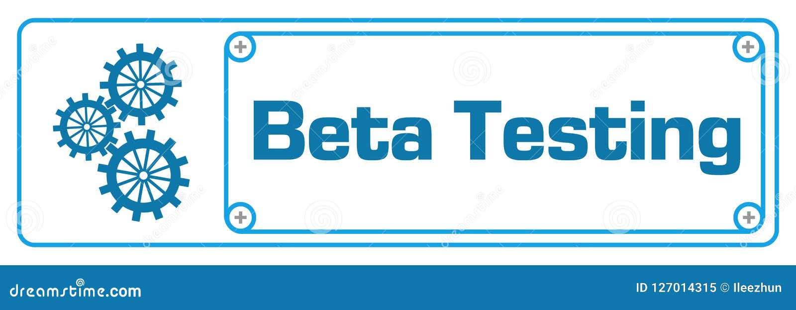 Beta Testing, Landing Page Design, Website Banner Vector Template ...