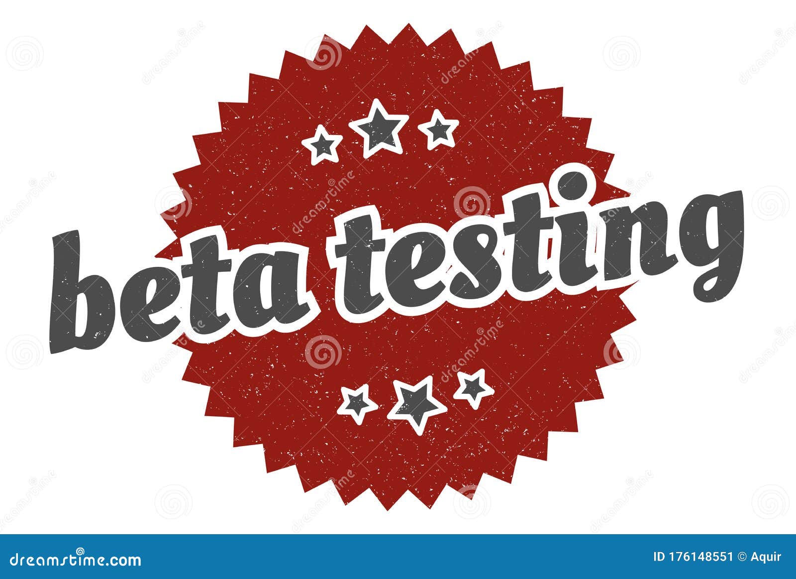 Beta Testing Sign. Beta Testing Vintage Retro Label Stock Vector ...