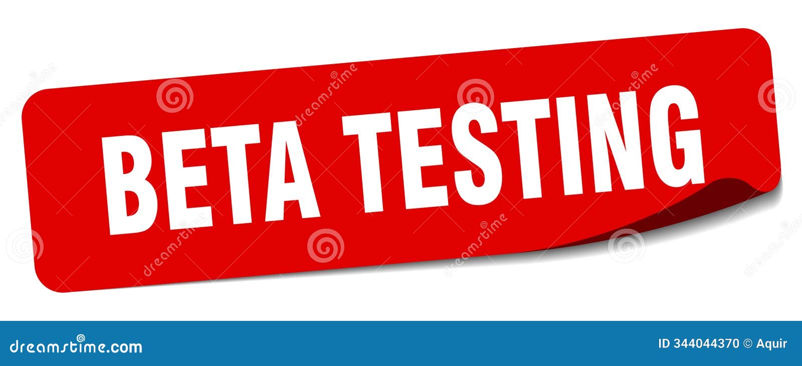 Beta Testing Sticker. Beta Testing Sign On Transparent Background ...