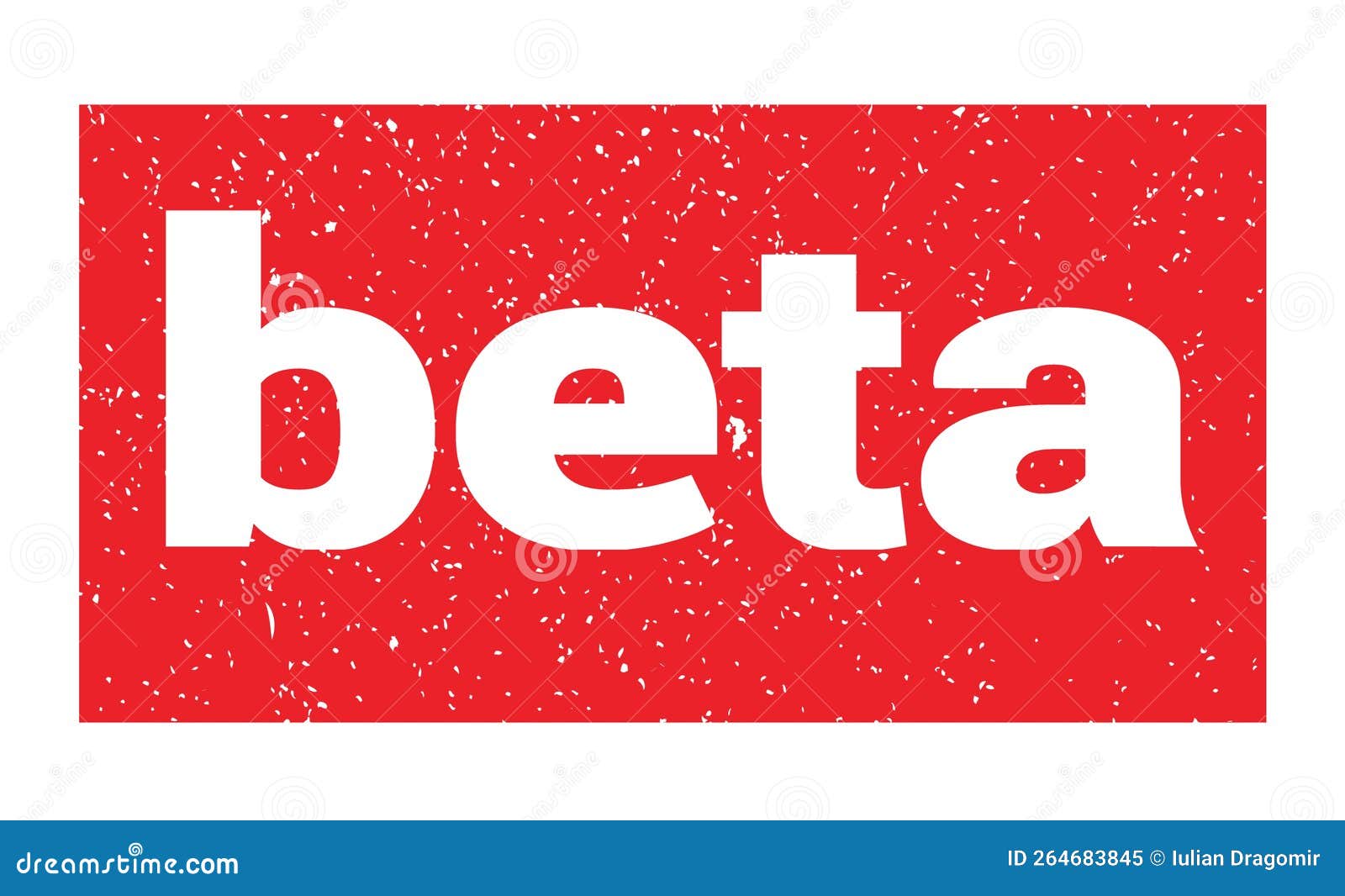 Beta Text Written on Red Stamp Sign Stock Illustration - Illustration ...