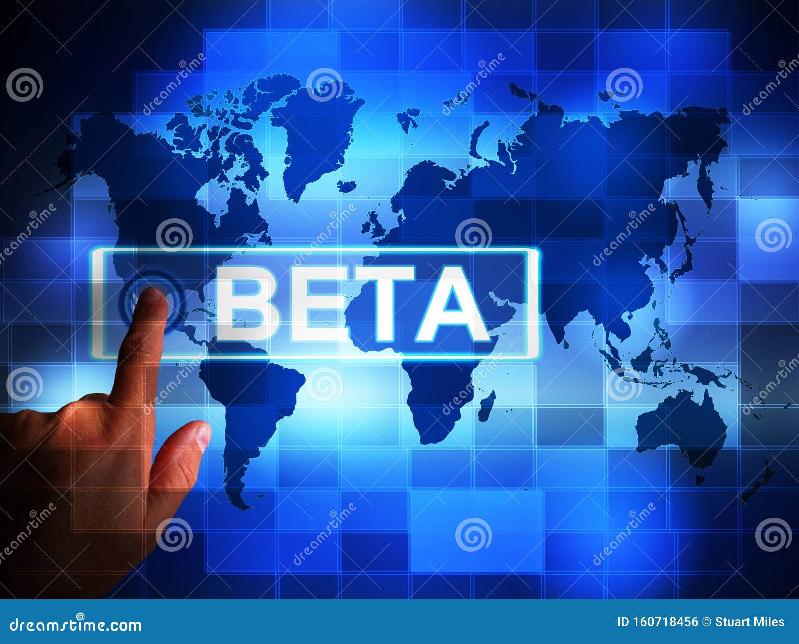 Beta Version Concept Icon Used for Demos or Test Software - 3d ...