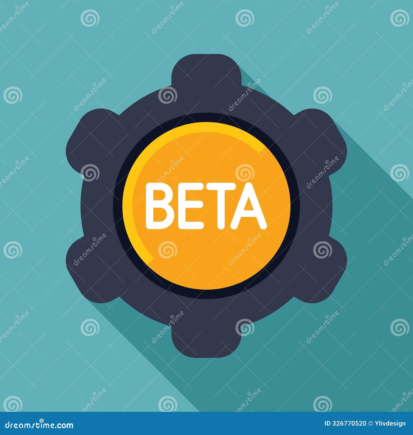 Beta Version Software Development Gear Wheel Cogwheel Stock ...