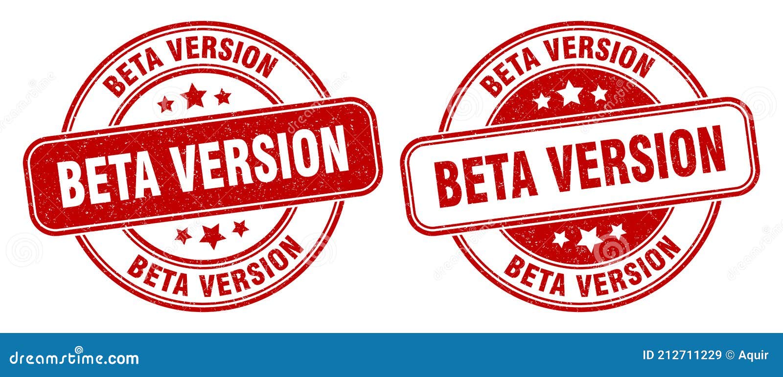 Beta Version Stamp. Beta Version Label. Round Grunge Sign Stock Vector ...