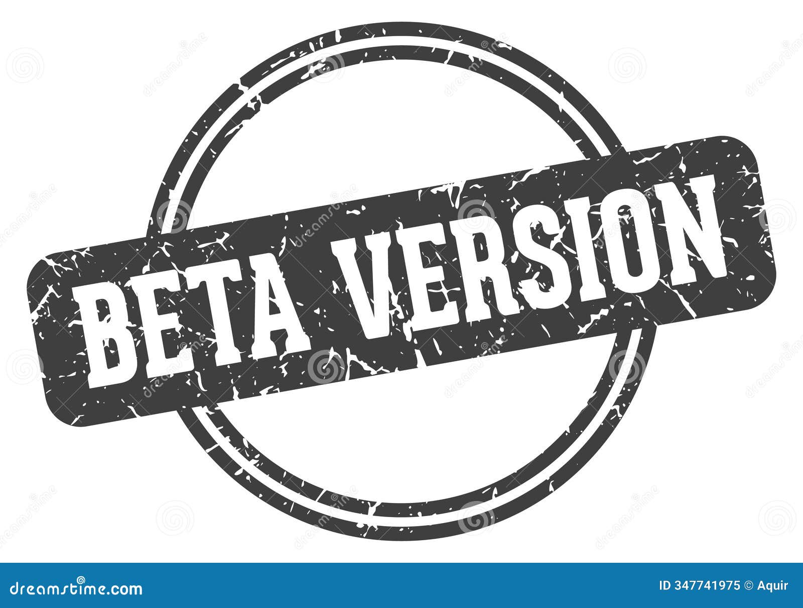 Beta Version Stamp On White Stock Photography | CartoonDealer.com ...