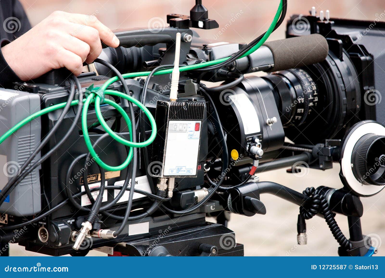 BETACAM video camera stock image. Image of conferencing - 12725587