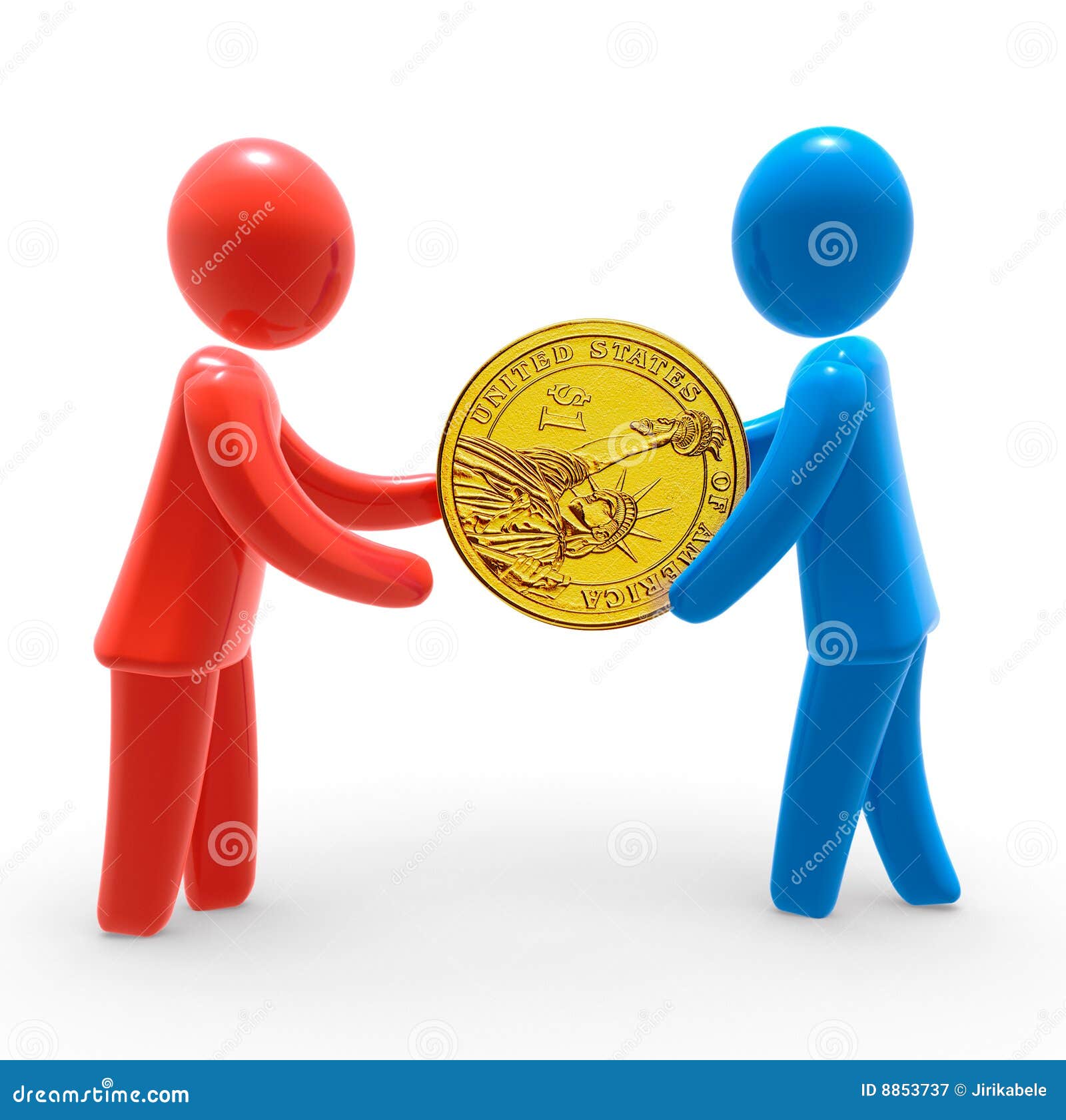 Betaling stock illustratie. Illustration of dollar, handel - 8853737