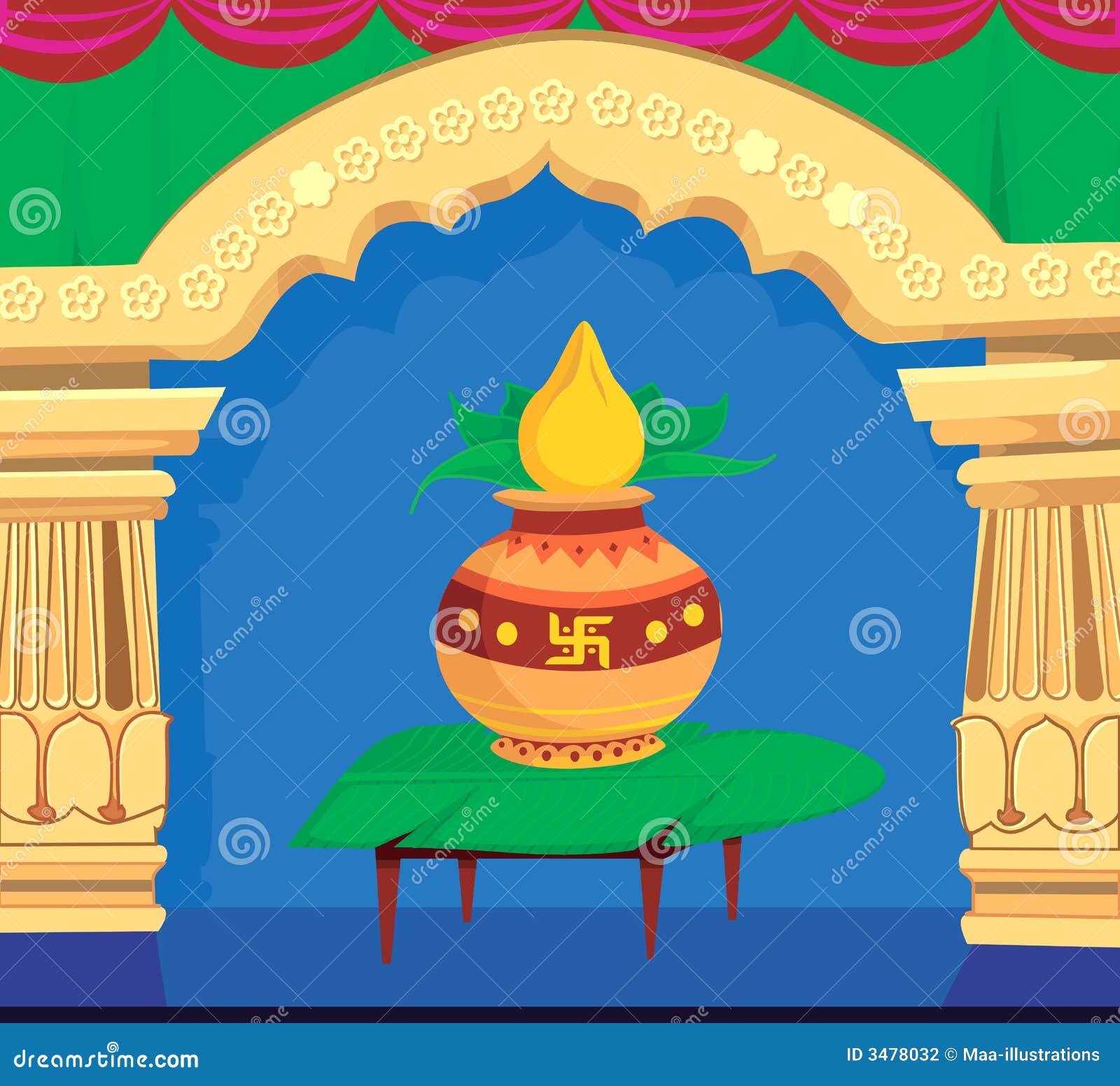 Betel Leaf stock vector. Illustration of hindu, nature - 3478032
