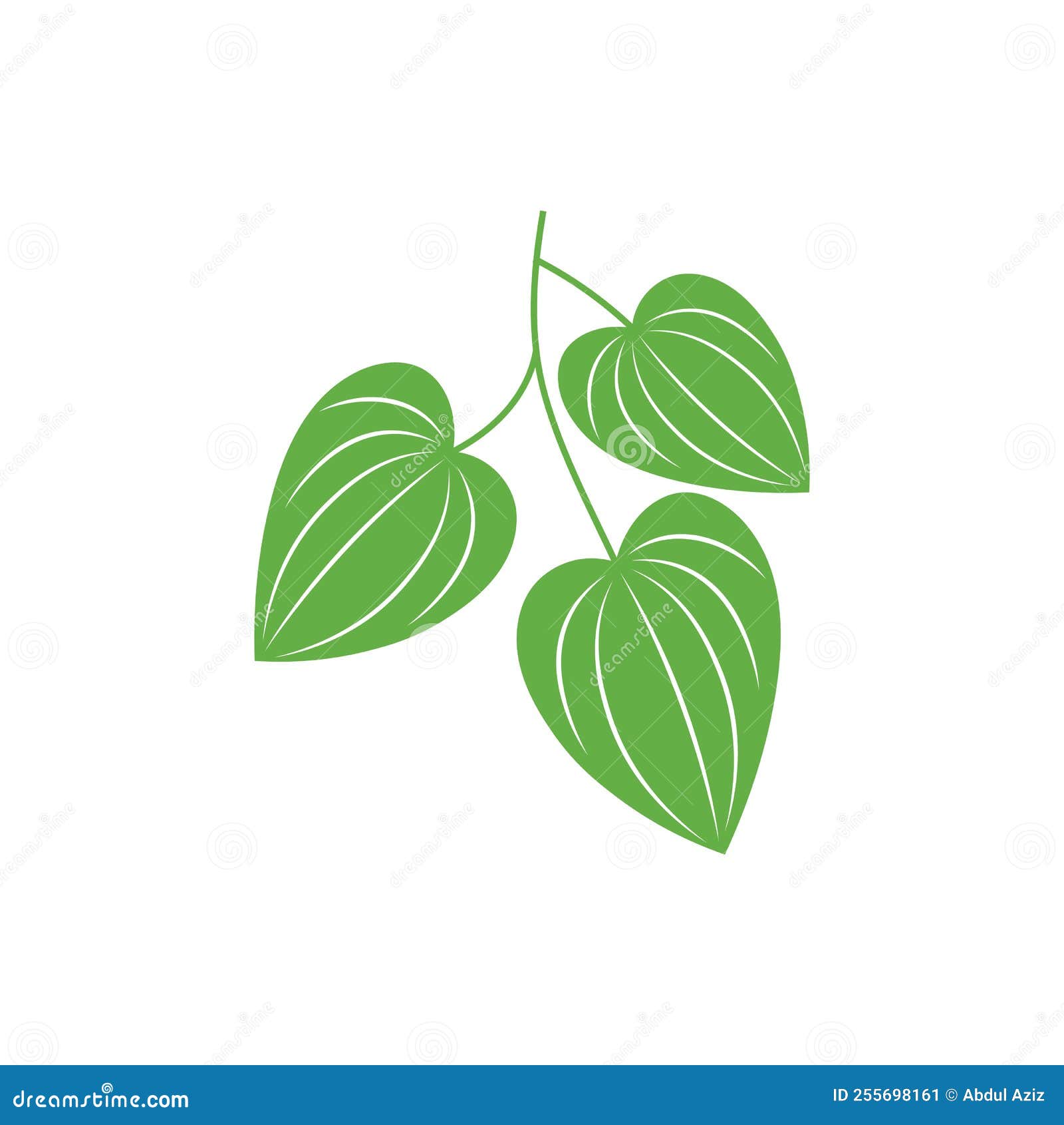 Betel Leaf Logo Icon Vector Stock Vector - Illustration of food ...