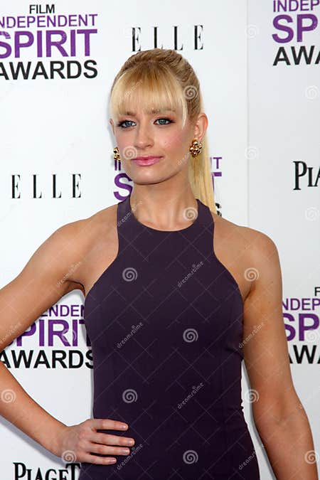Beth Behrs editorial stock photo. Image of beach, monica - 23927918