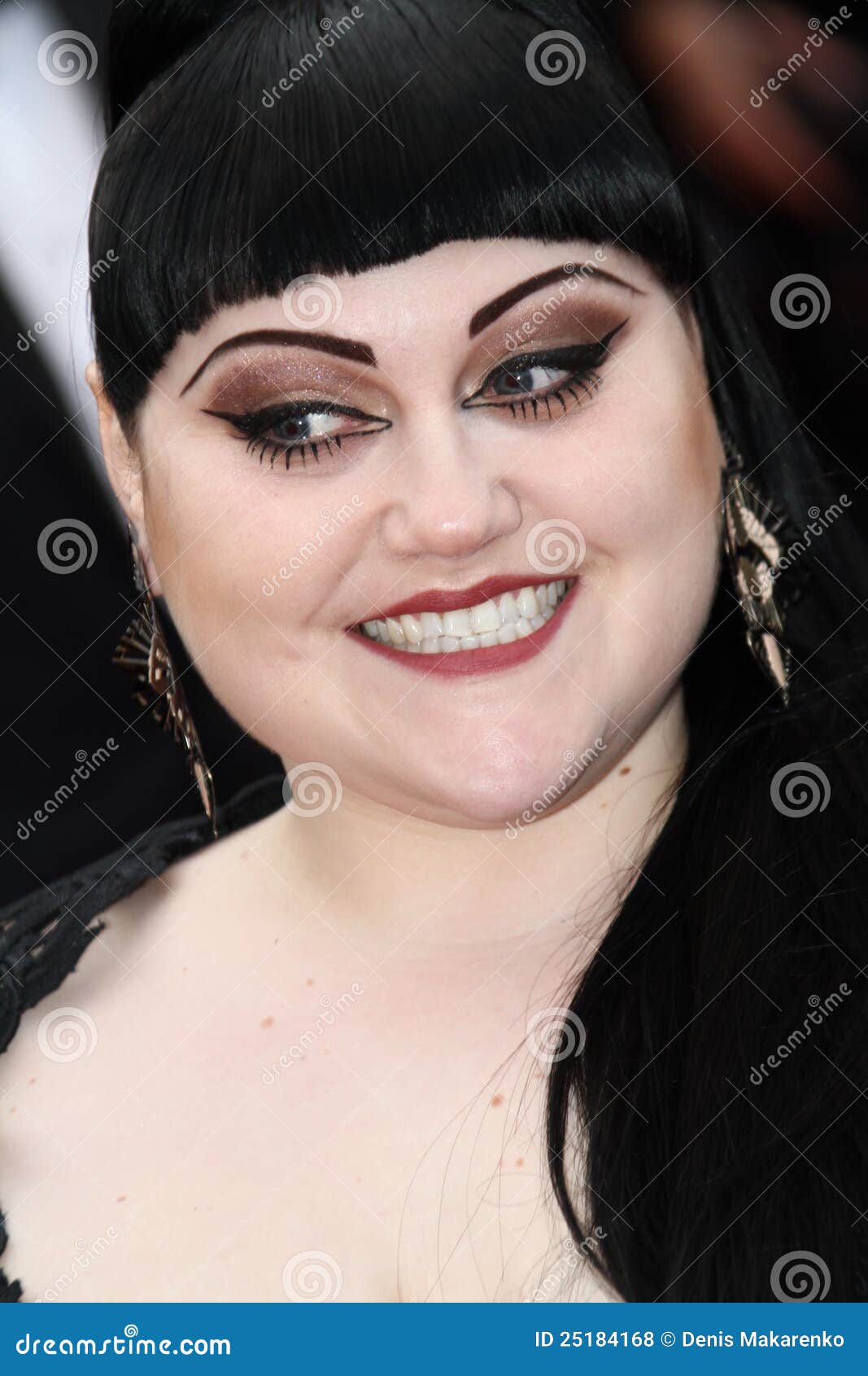 Beth Ditto editorial stock photo. Image of ceremony, diva - 25184168