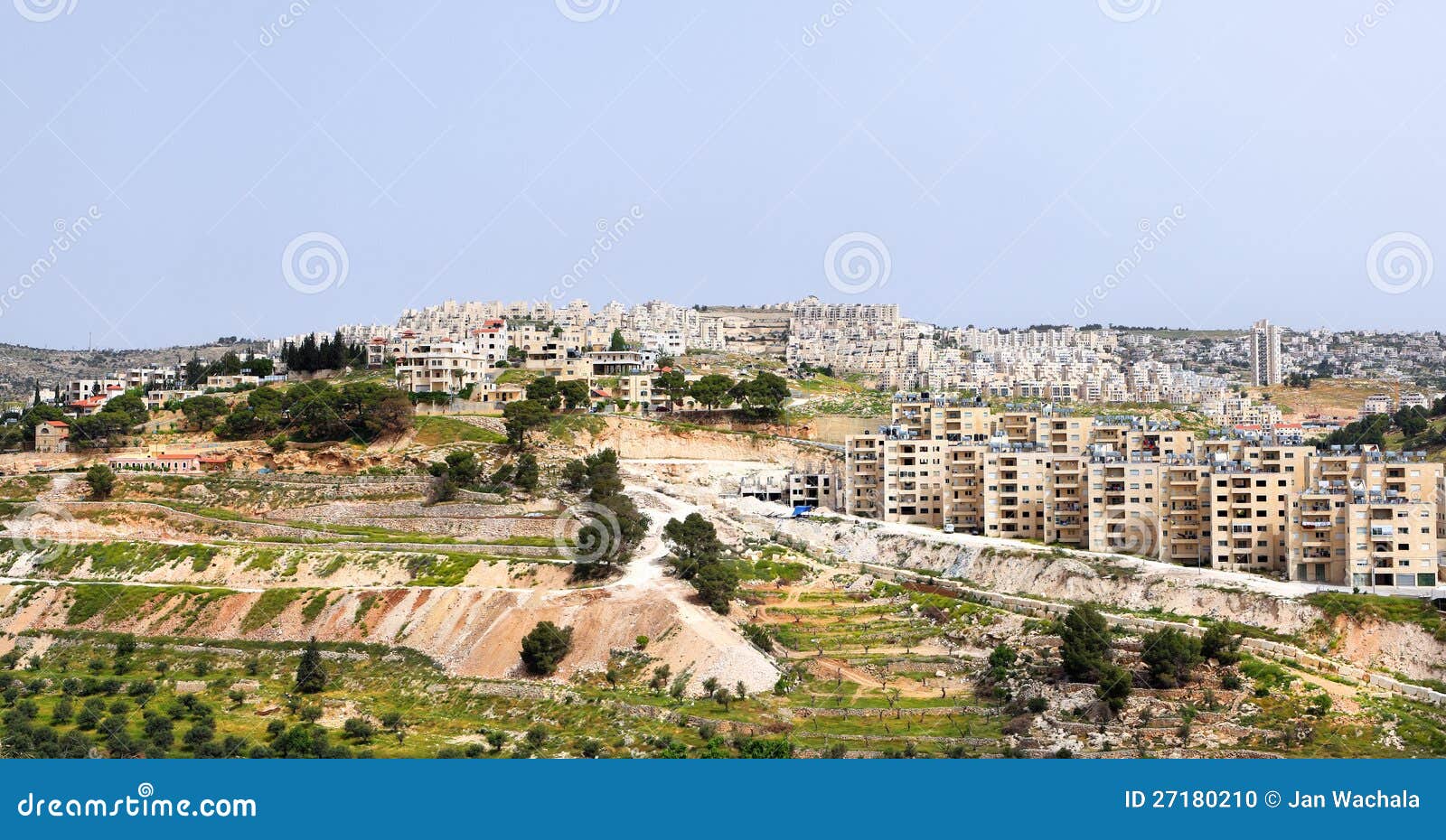 Bethlehem panorama stock photo. Image of landscape, city - 27180210