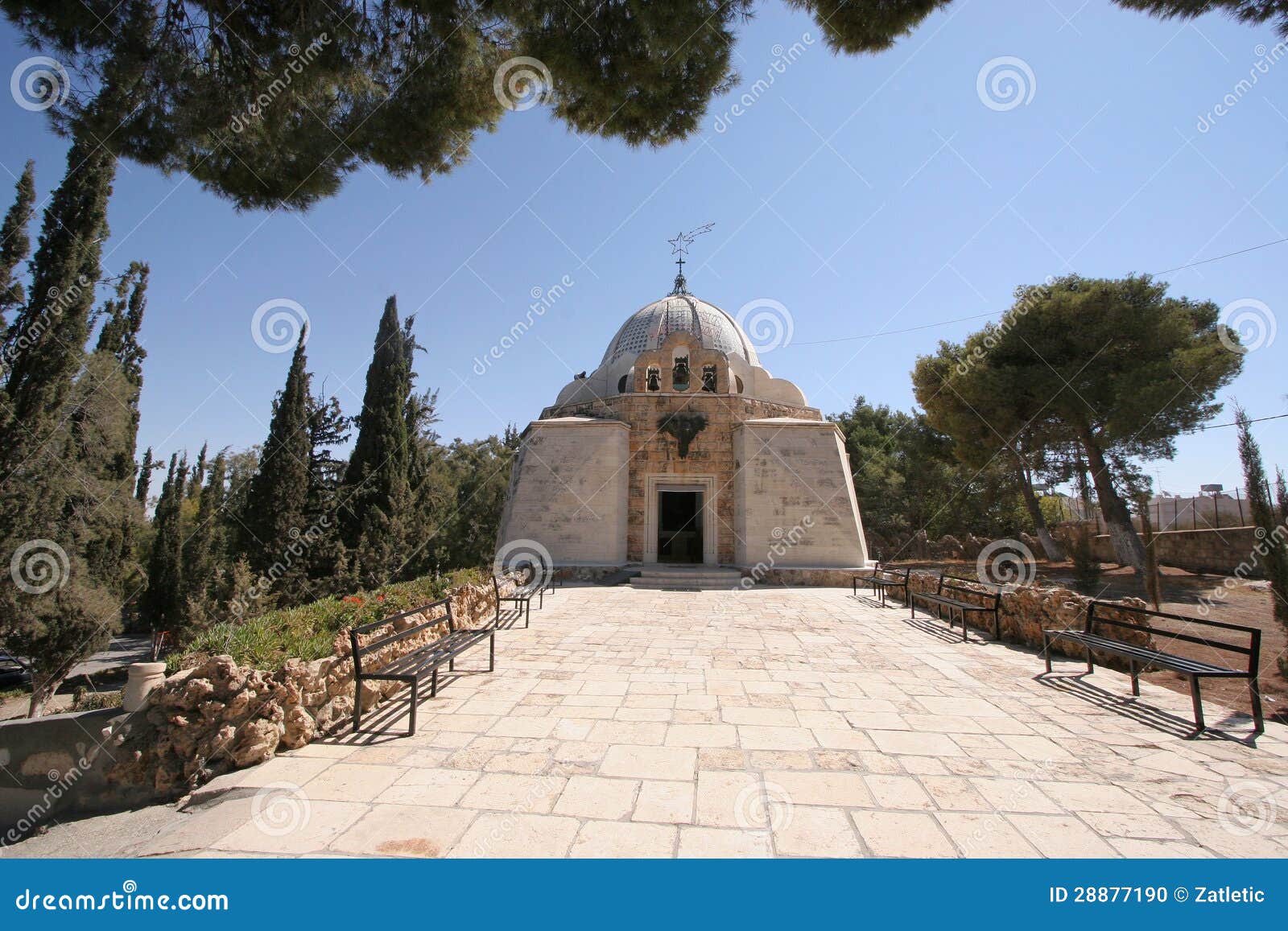 Bethlehem Shepherds Field Church Stock Photo - Image of birth, israel ...