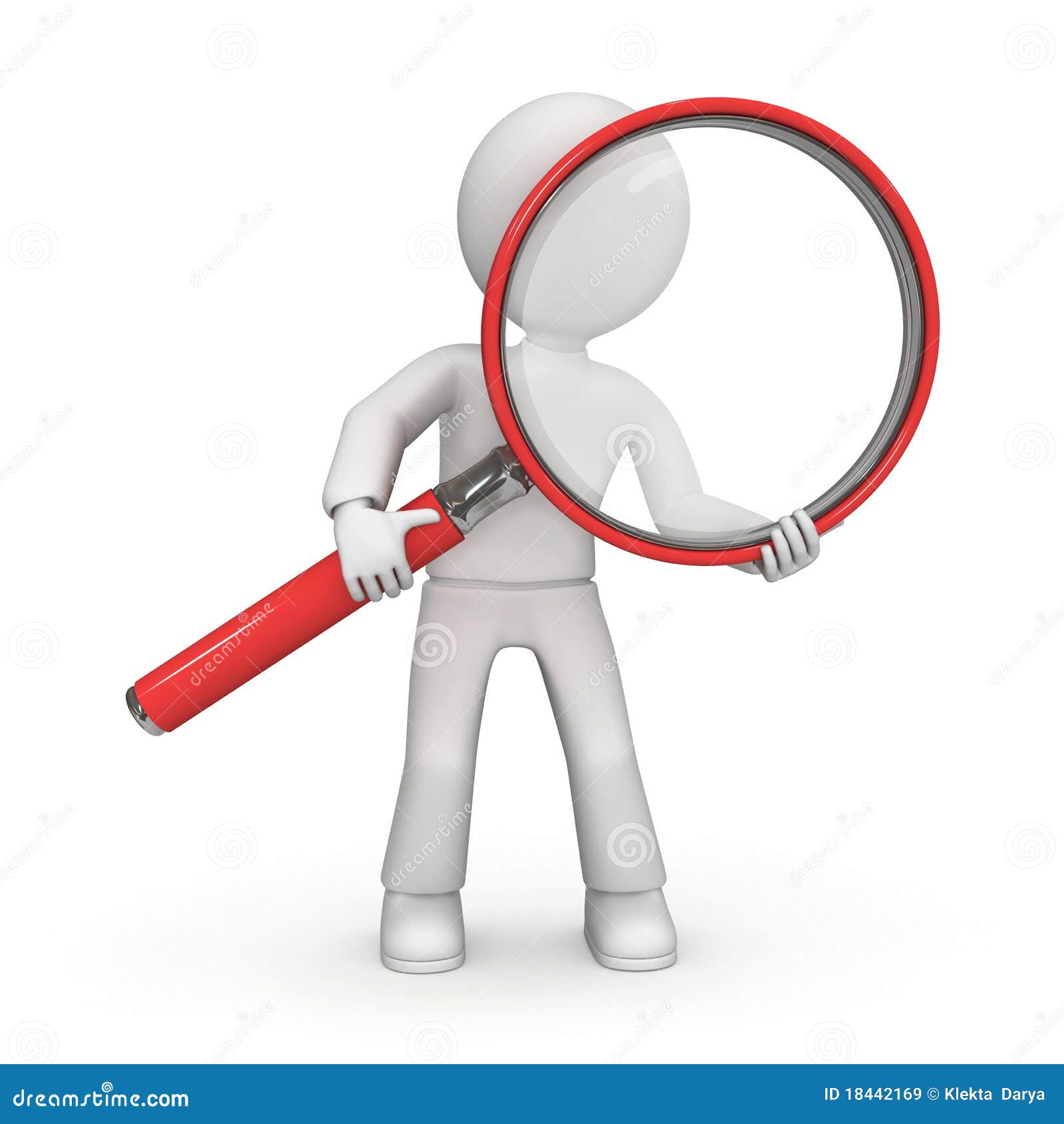 Betrachten Sie Sie stock abbildung. Illustration von überprüfen - 18442169