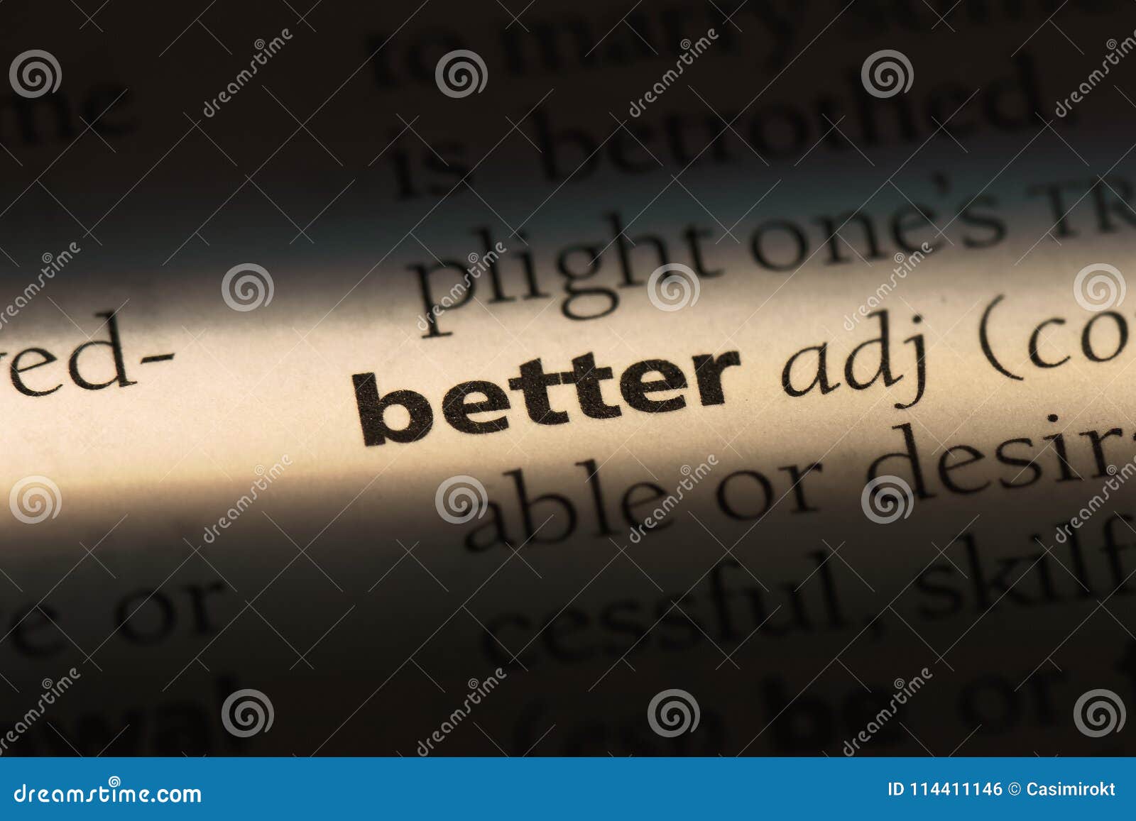 Better stock photo. Image of concept, closeup, dictionary - 114411146