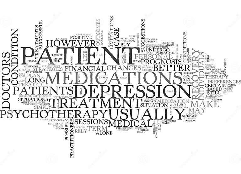 Better Chances for Recovery Word Cloud Stock Illustration ...