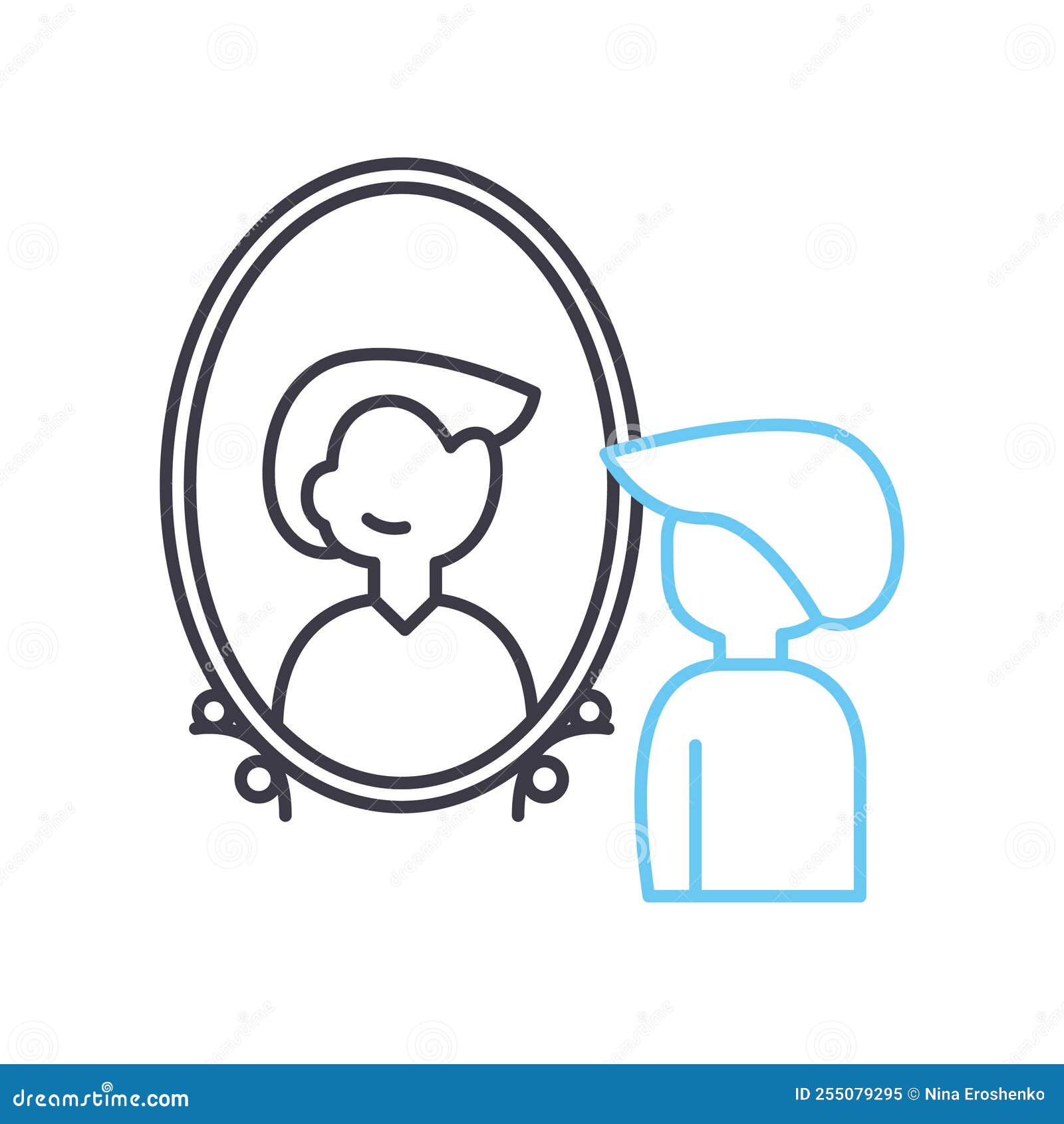 Better Communication Line Icon, Outline Symbol, Vector Illustration ...