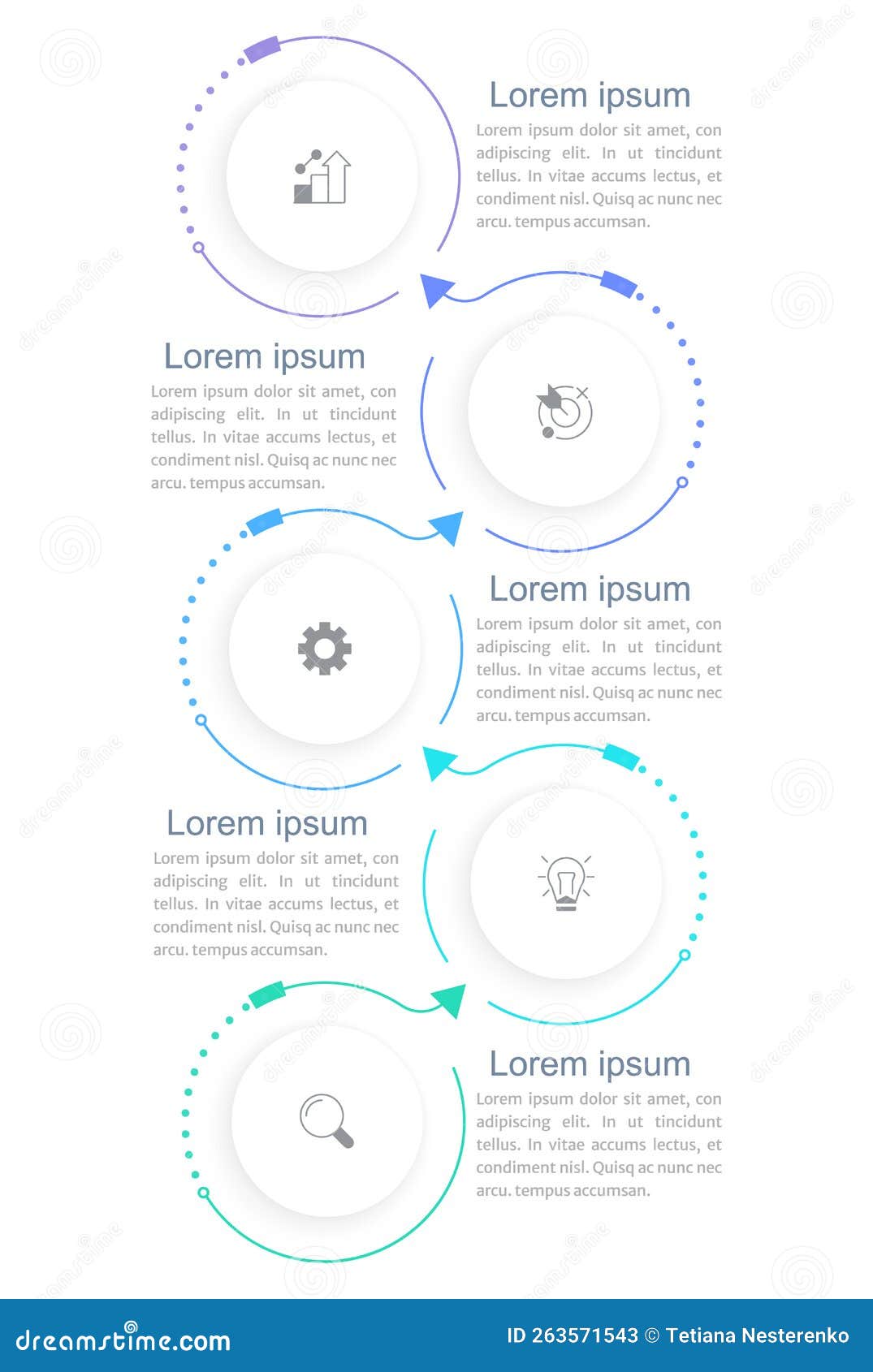 Better Company Indicators Infographic Chart Design Template Stock ...