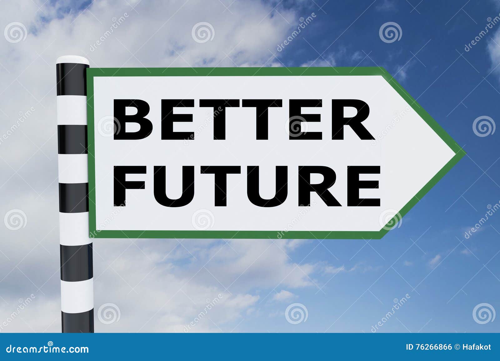 Better Future concept stock illustration. Illustration of leadership ...