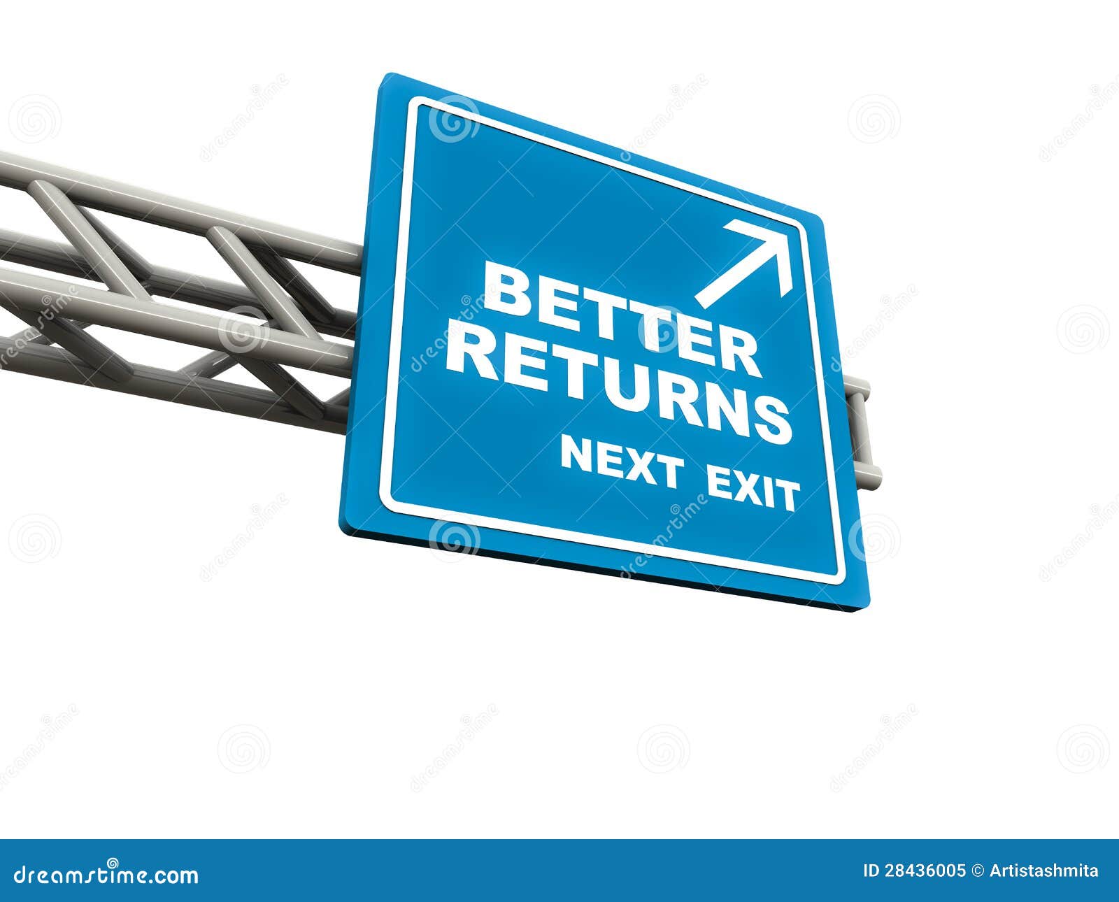 Better returns stock illustration. Illustration of future - 28436005