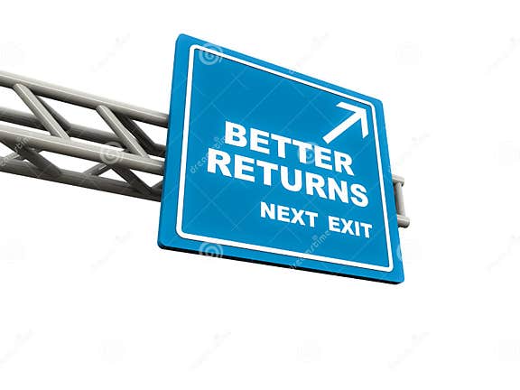 Better returns stock illustration. Illustration of future - 28436005