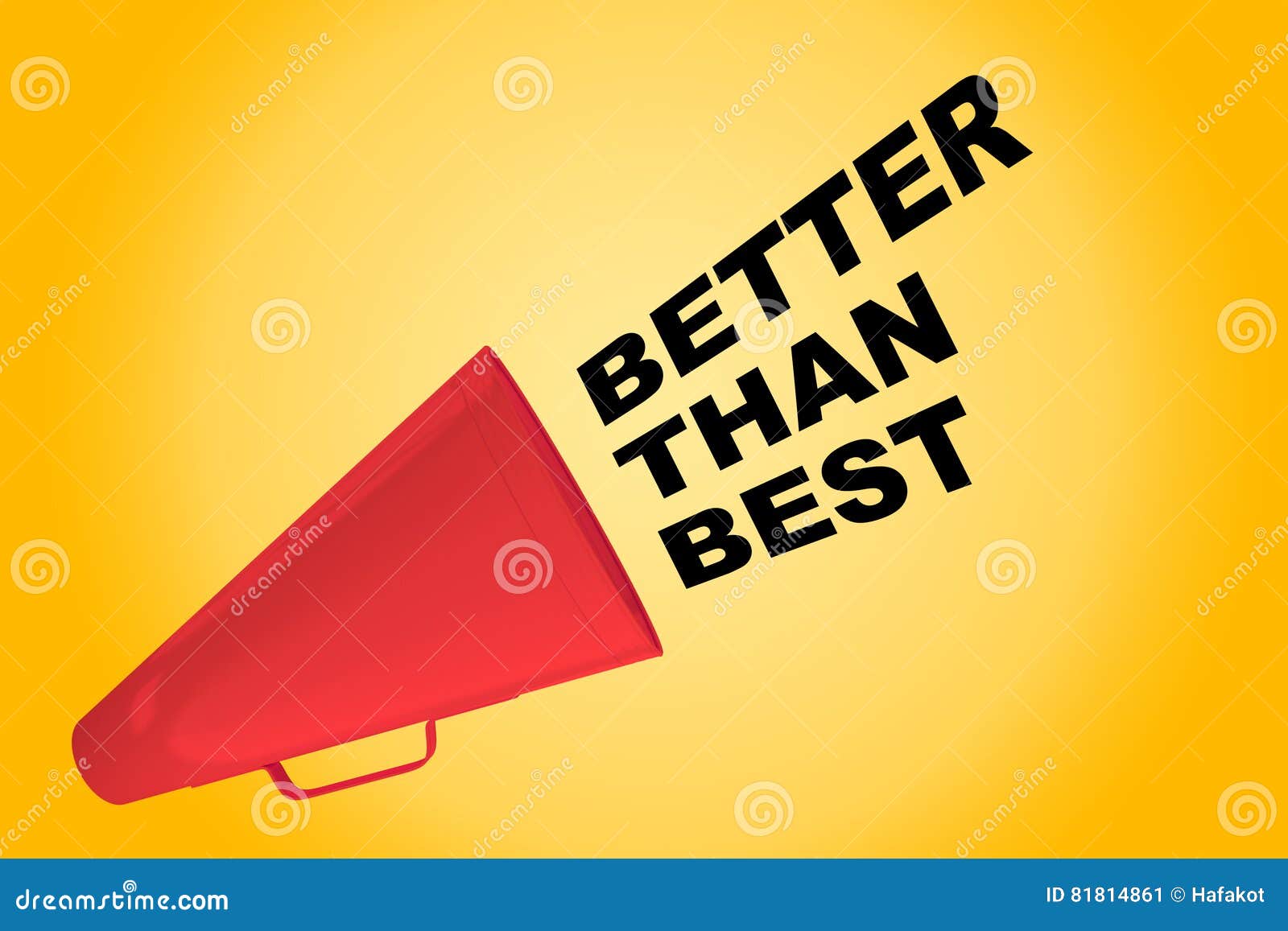 Better than Best concept stock illustration. Illustration of perfect ...