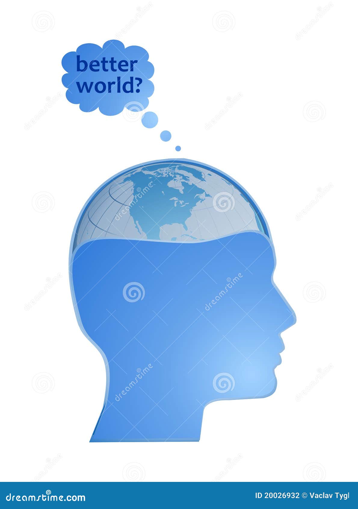 Better world? stock vector. Illustration of innovation - 20026932