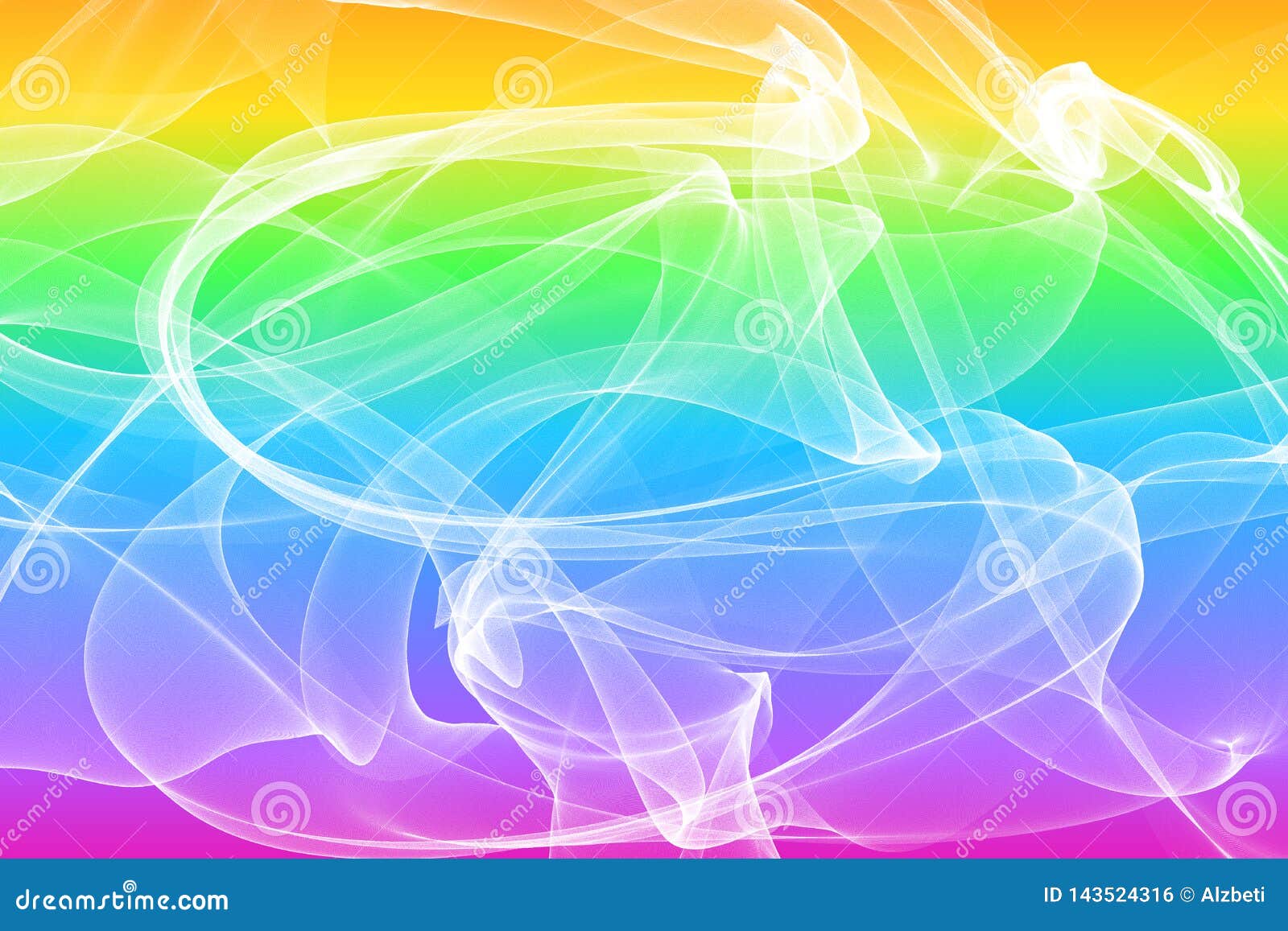Beuatiful Abstract Background with Smooth Spectrum Color Gradient and ...