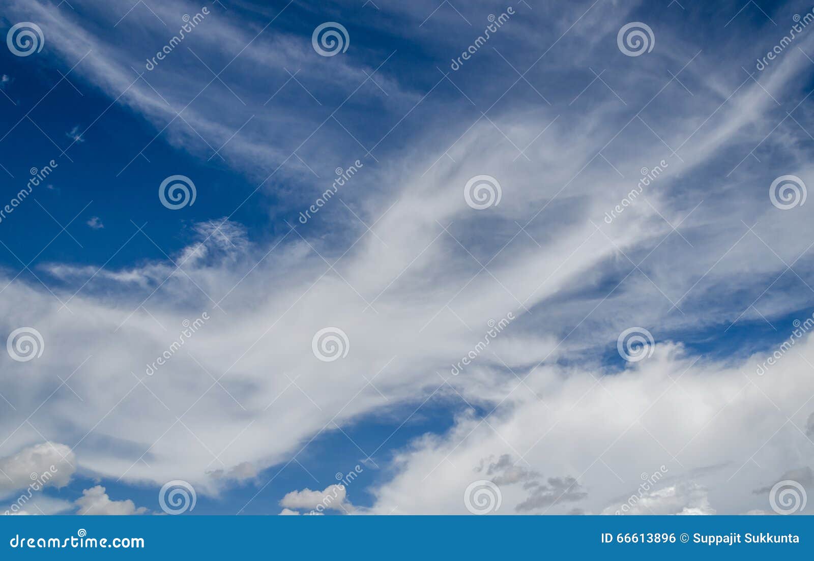Beuatiful Clouds in Spring Time Stock Photo - Image of forecast ...