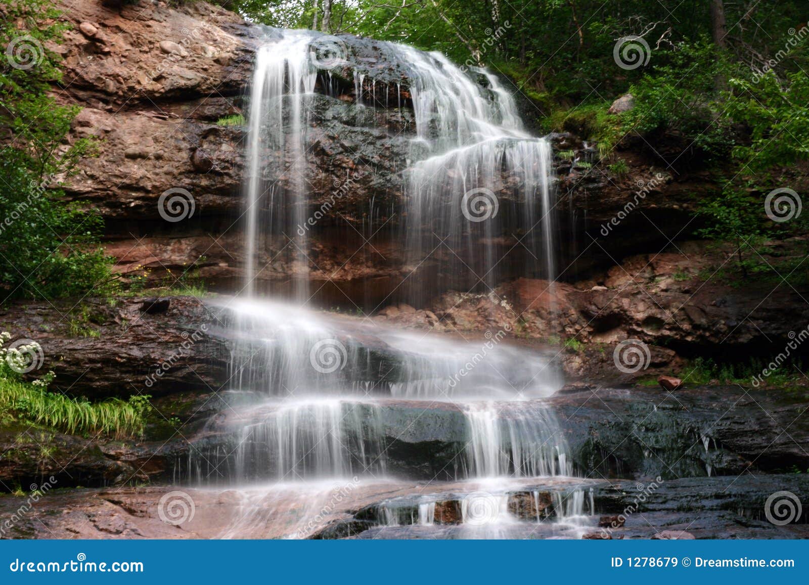 Beulach Ban Falls stock image. Image of scotia, breton - 1278679
