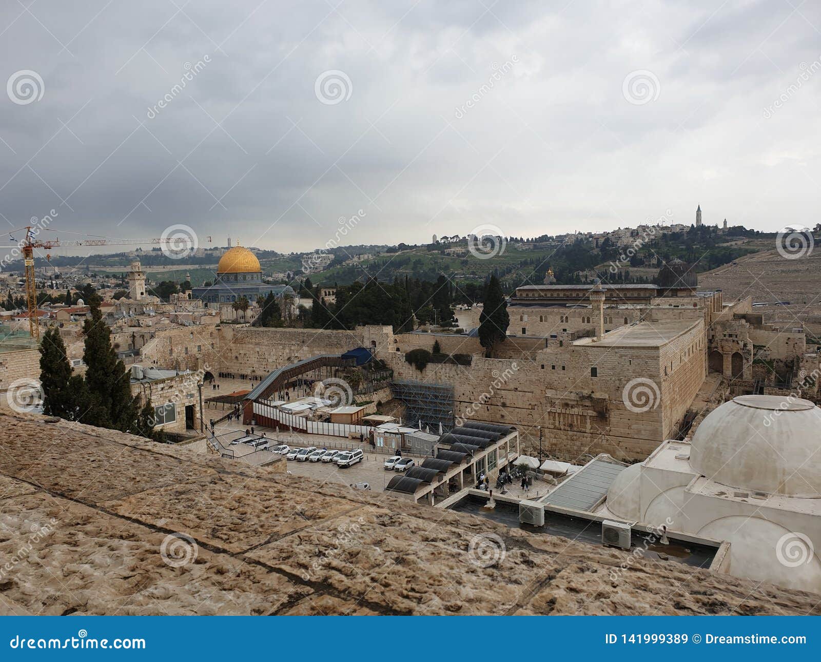 Beutiful Old City of Jerusalem Stock Image - Image of rain, oldcity ...
