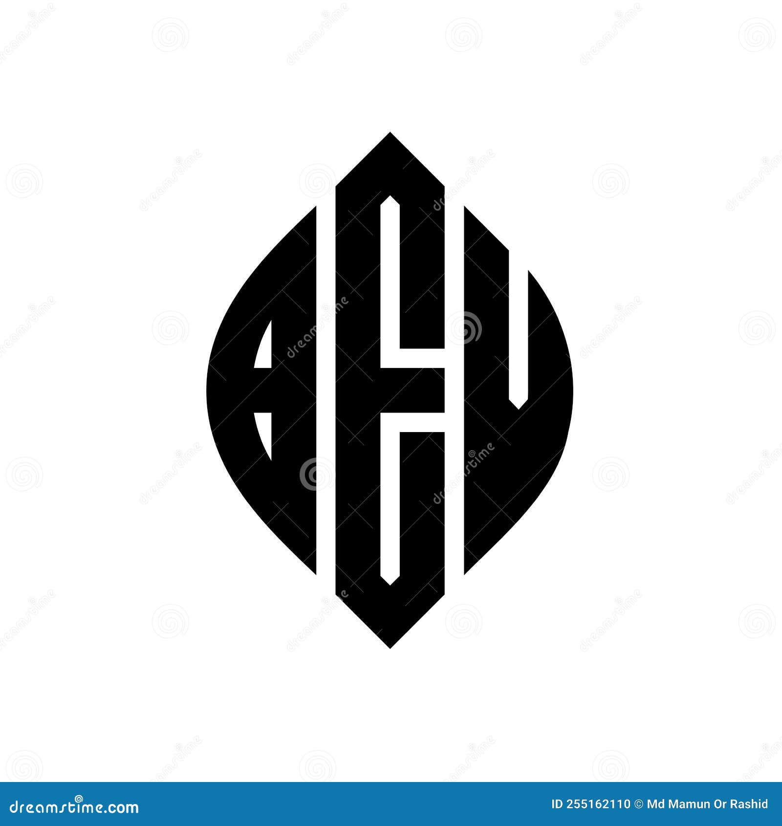 BEV Circle Letter Logo Design With Circle And Ellipse Shape. BEV ...