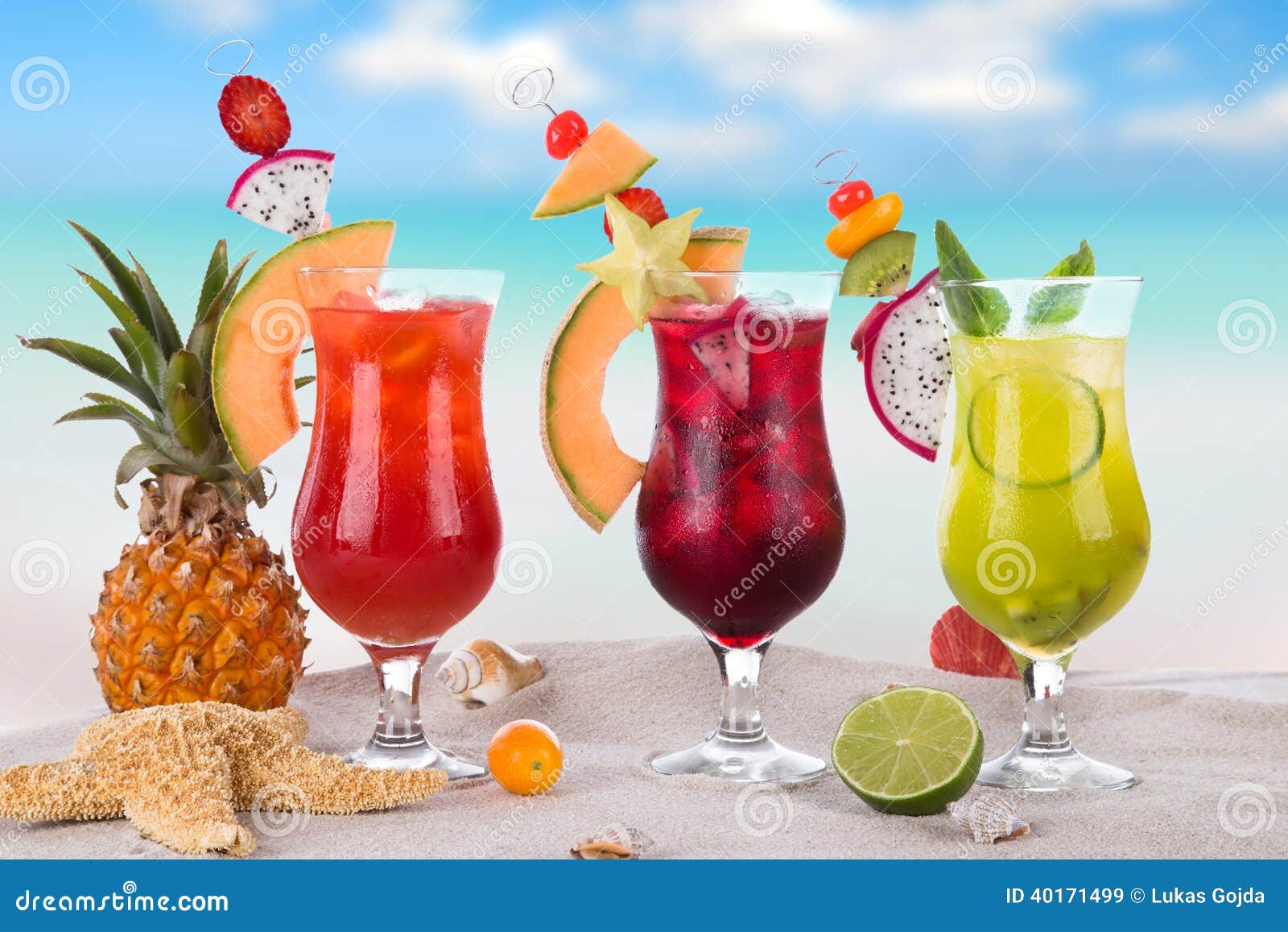 Bevande di estate immagine stock. Immagine di alcool - 40171499