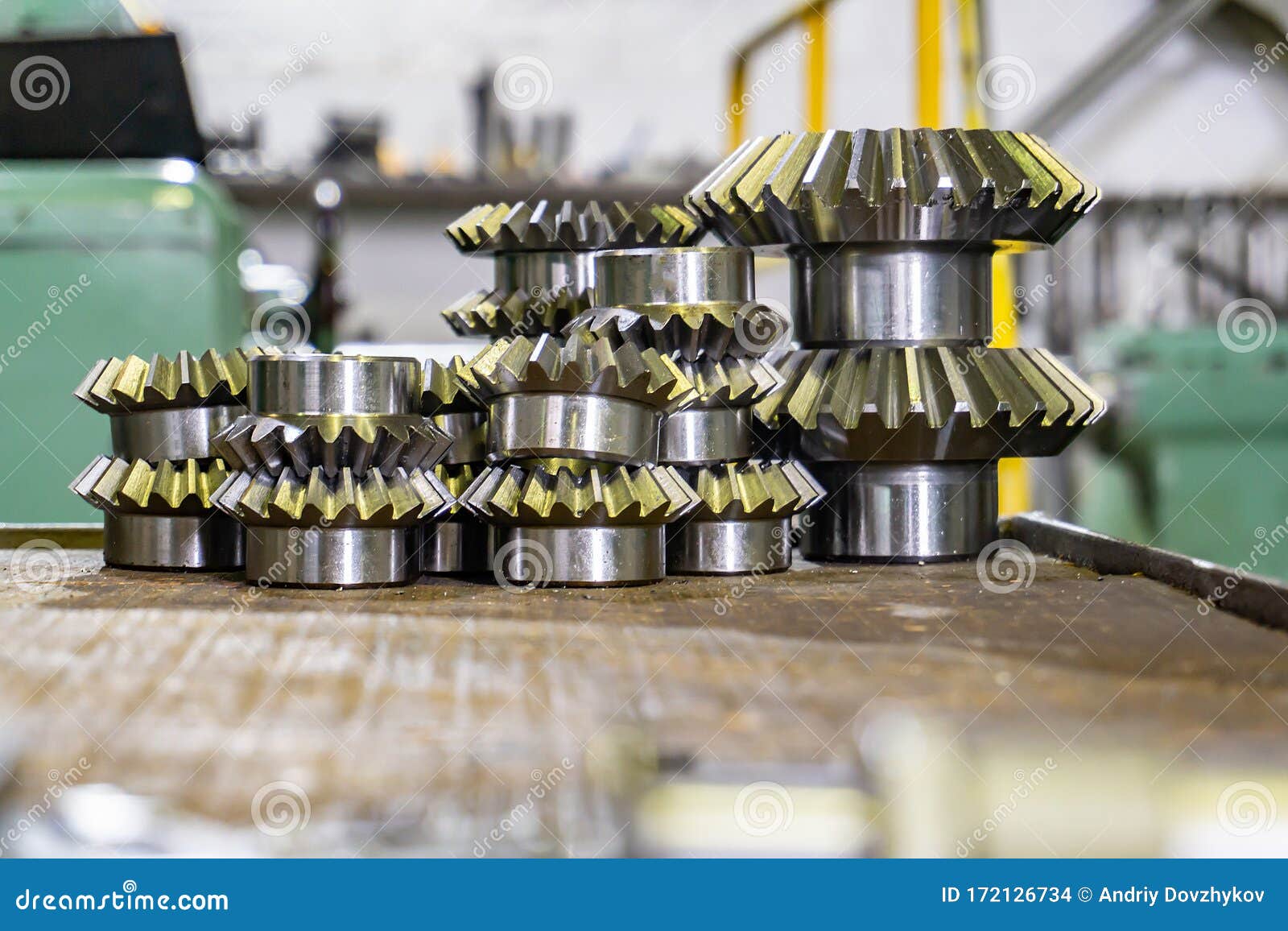 Bevel Gears after Manufacturing on a Gear-cutting Machine, for ...