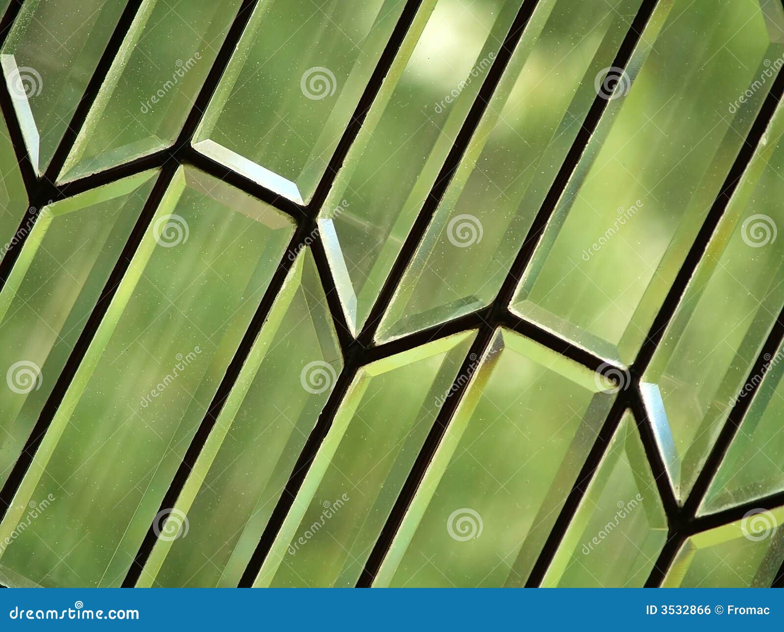 Beveled Glass Abstract stock photo. Image of light, bevel - 3532866