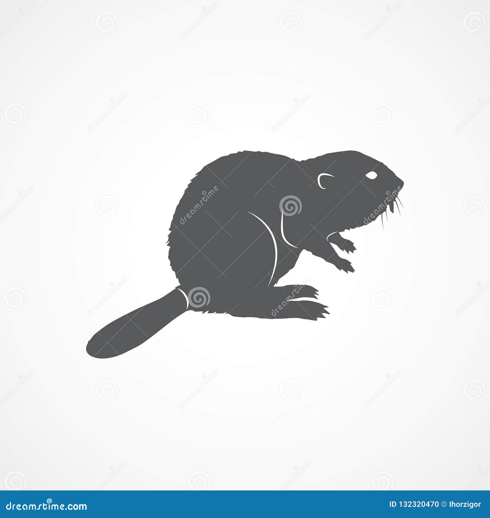 Bever vlak pictogram vector illustratie. Illustration of amerikaans ...