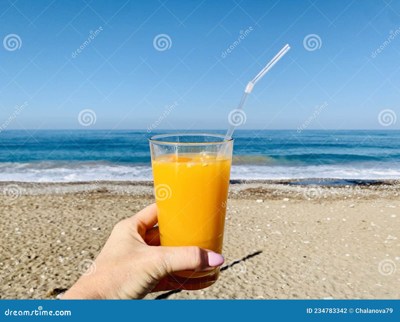 Beverage and Beach Background Pattern Chill Out Summer Stock Photo ...