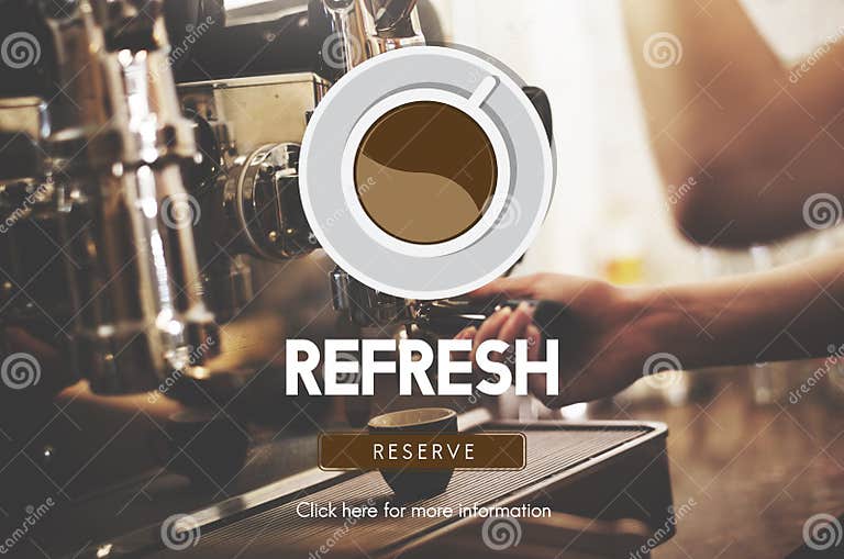 Beverage Cafe Refresh Coffee Break Aromatic Concept Stock Photo - Image ...