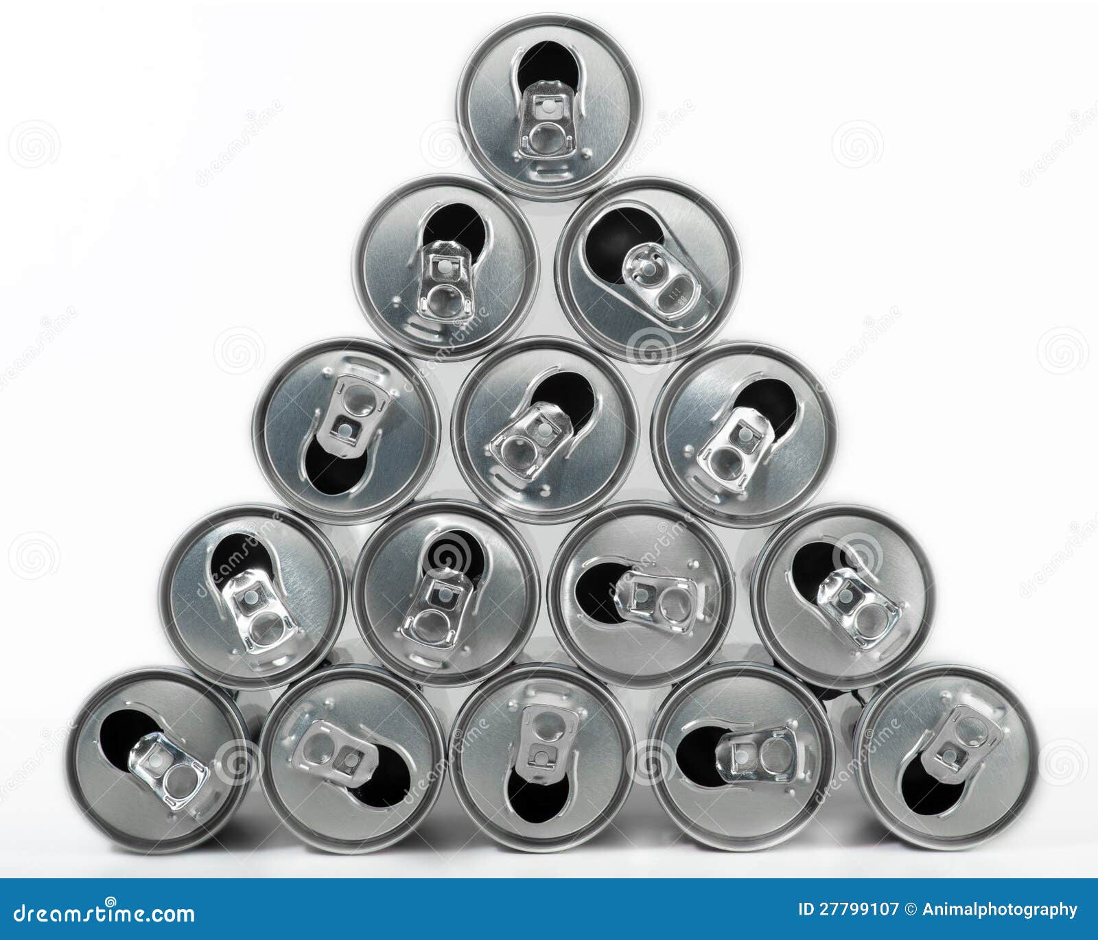 Beverage Cans Pyramid Royalty-Free Stock Photo | CartoonDealer.com ...