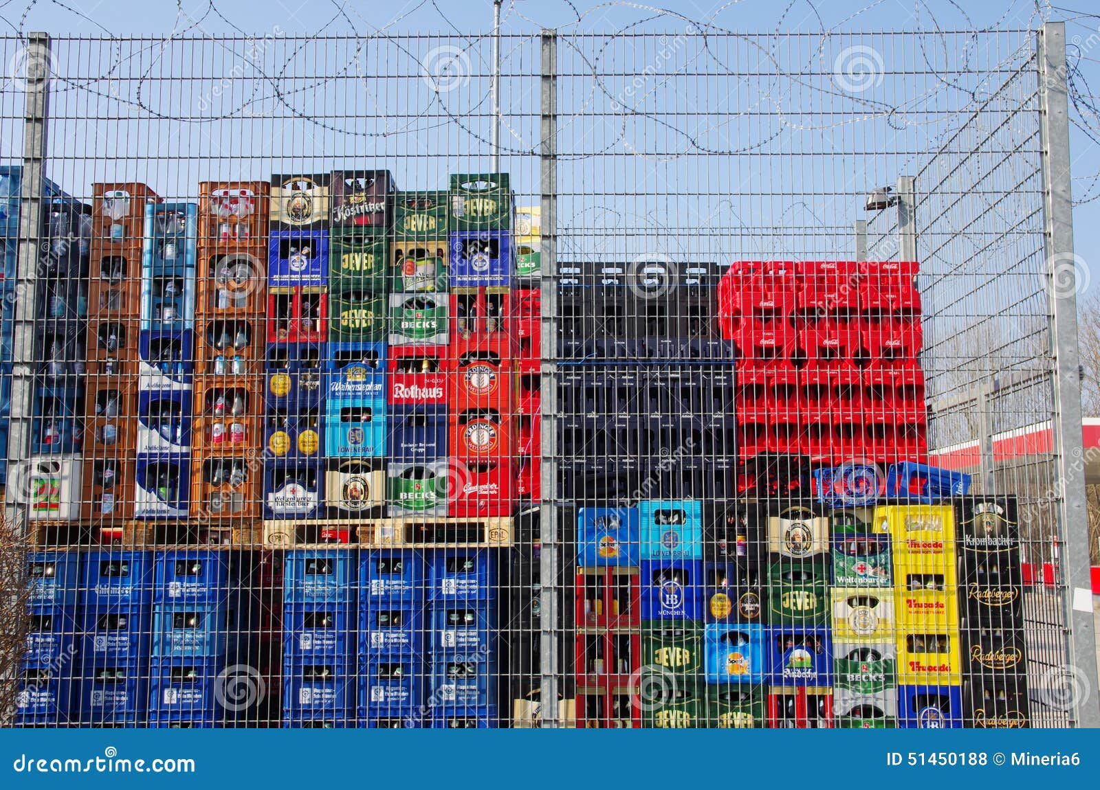 Beverage containers editorial stock photo. Image of food - 51450188