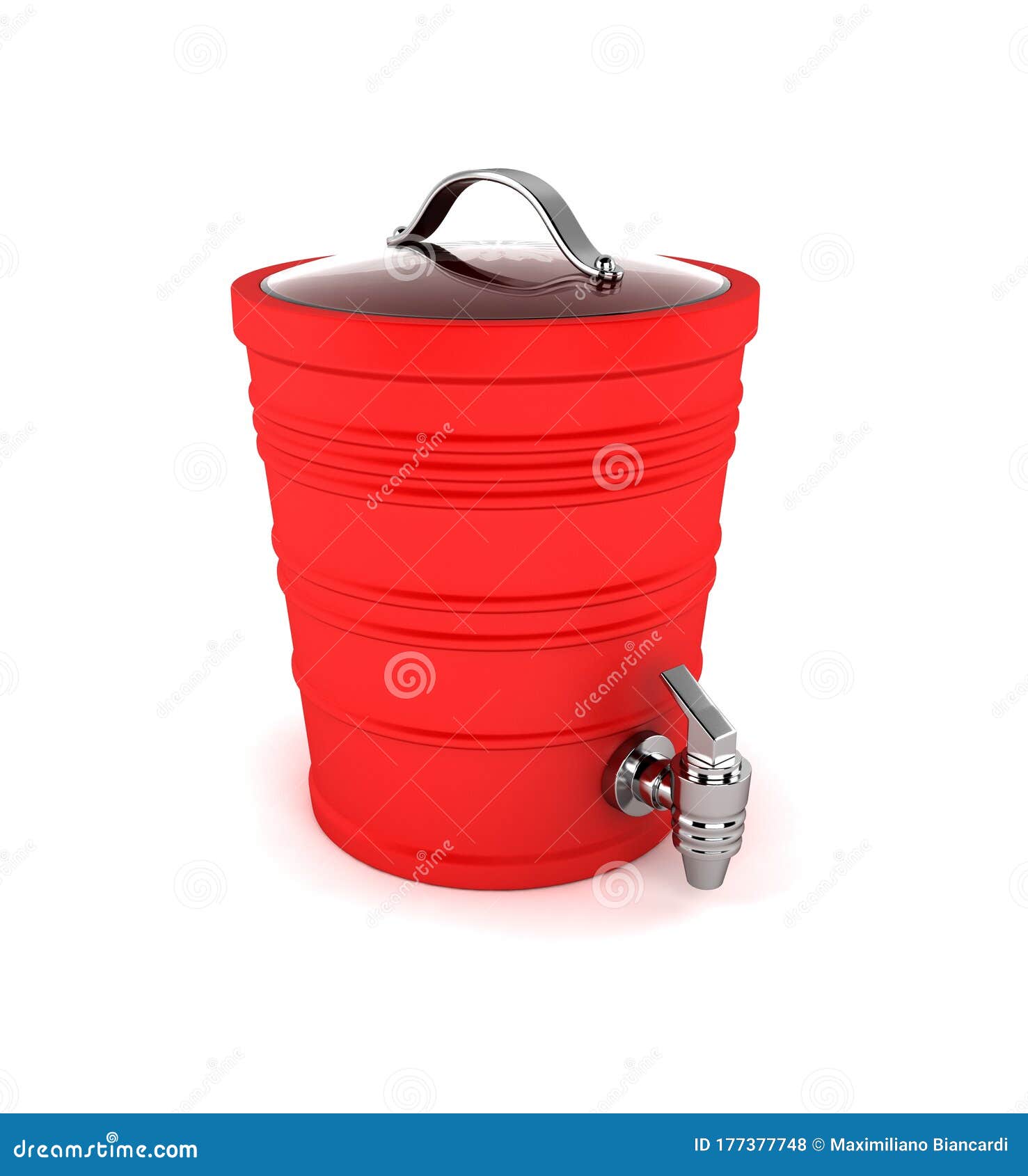 Beverage Dispenser stock illustration. Illustration of bottle - 177377748