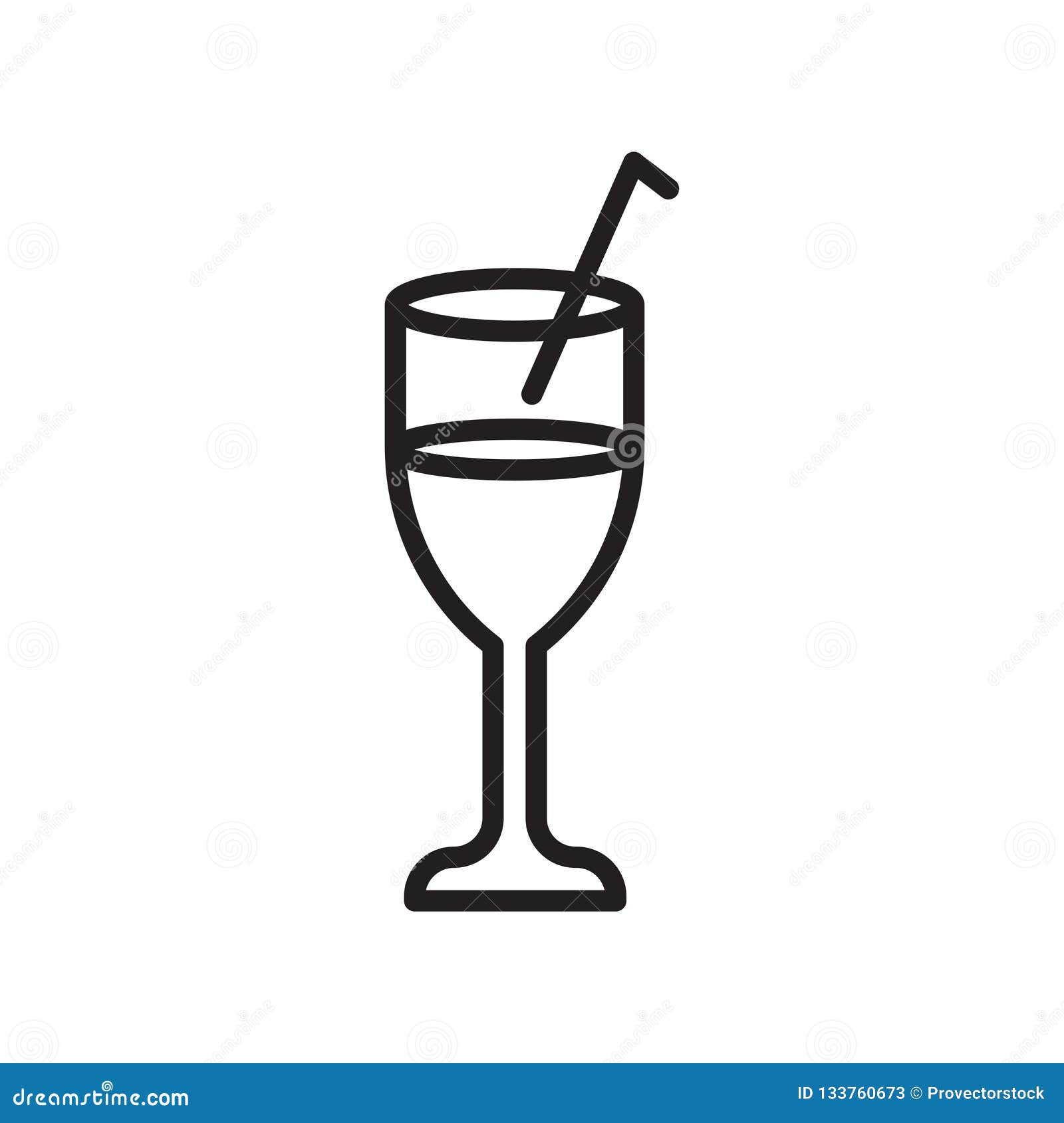 Beverage Icon Vector Sign and Symbol Isolated on White Backgroun Stock ...