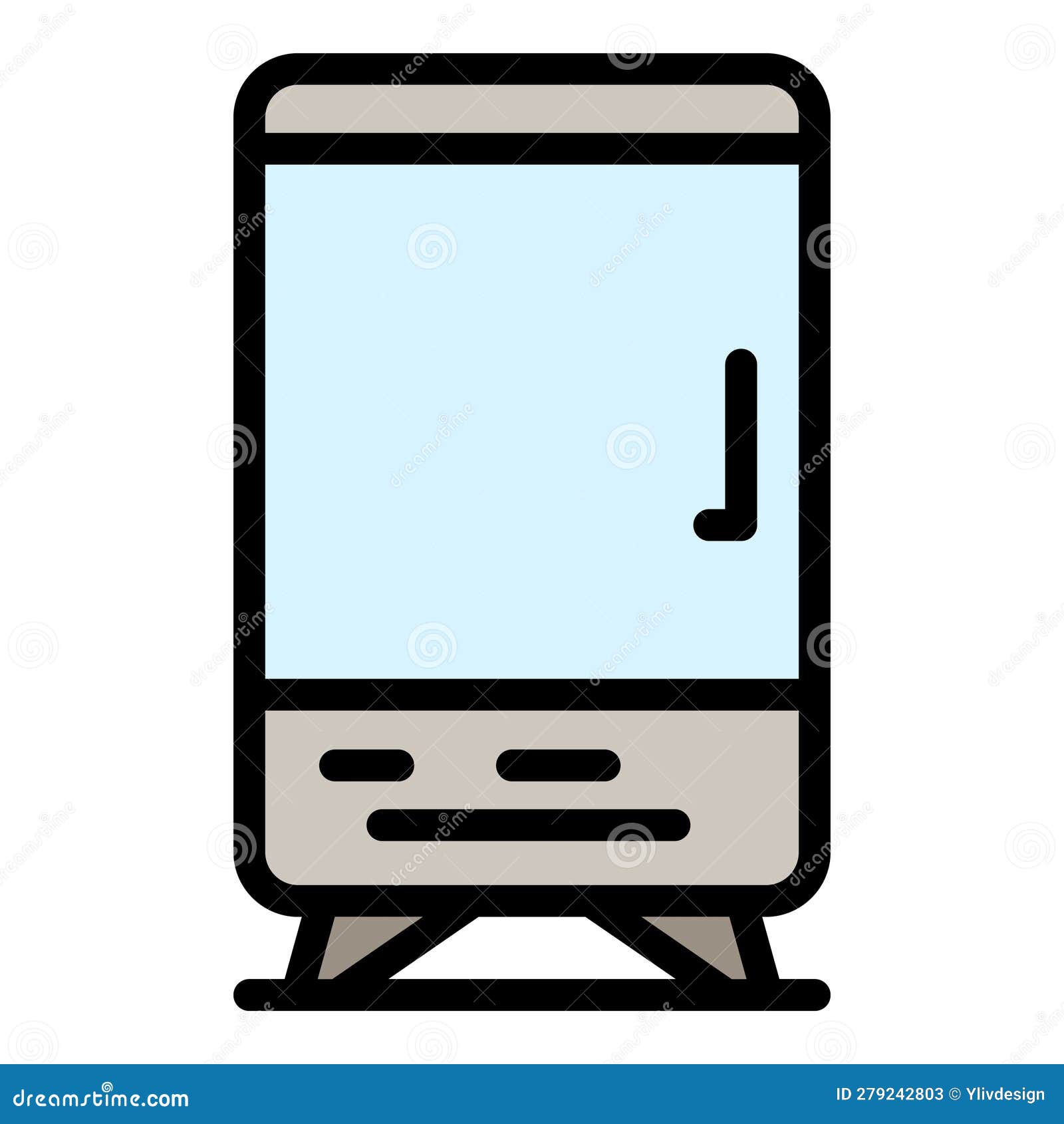 Beverage Machine Icon Vector Flat Stock Vector - Illustration of ...