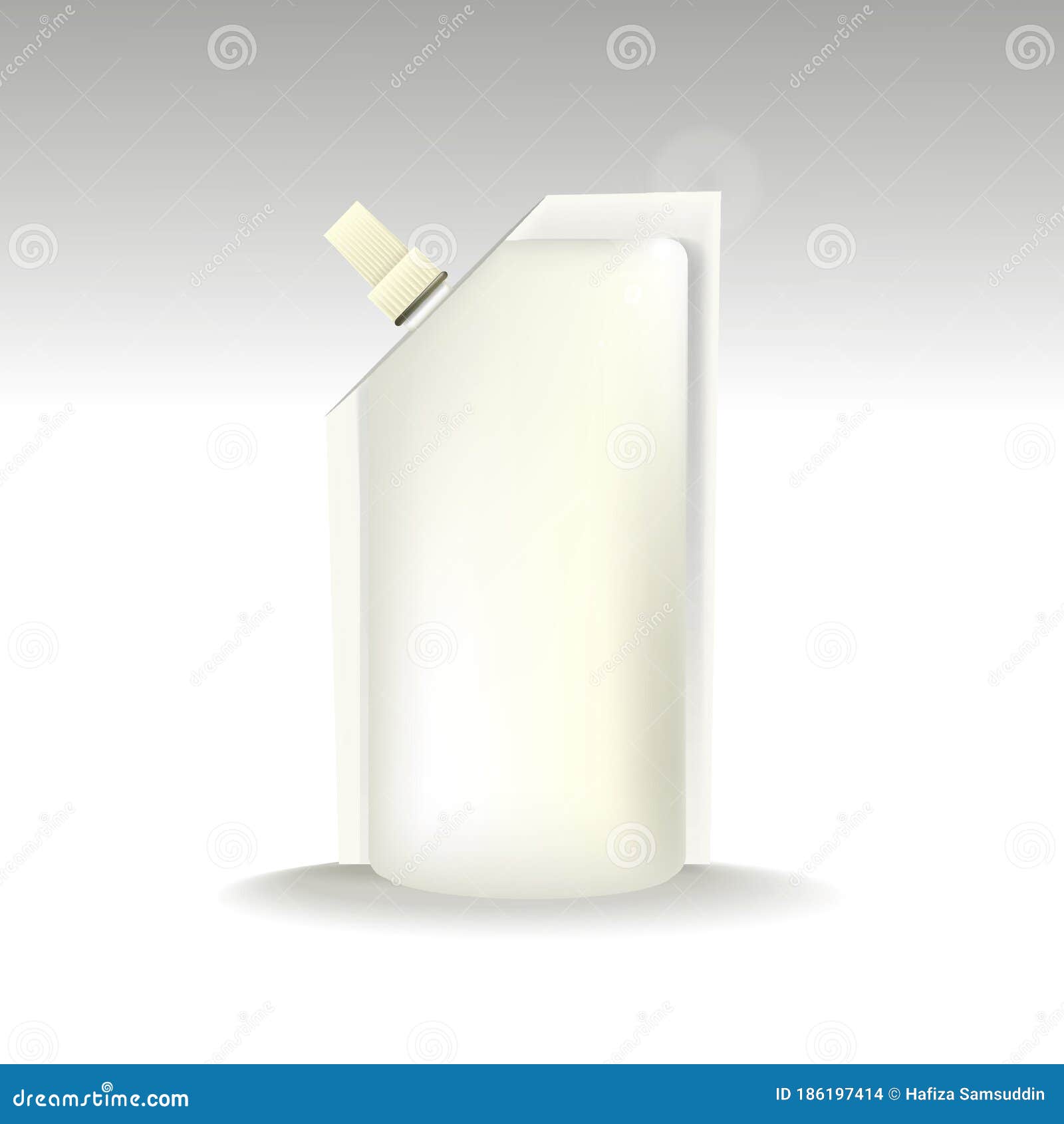 Beverage Spout Pouch. Vector Illustration Decorative Design Stock ...