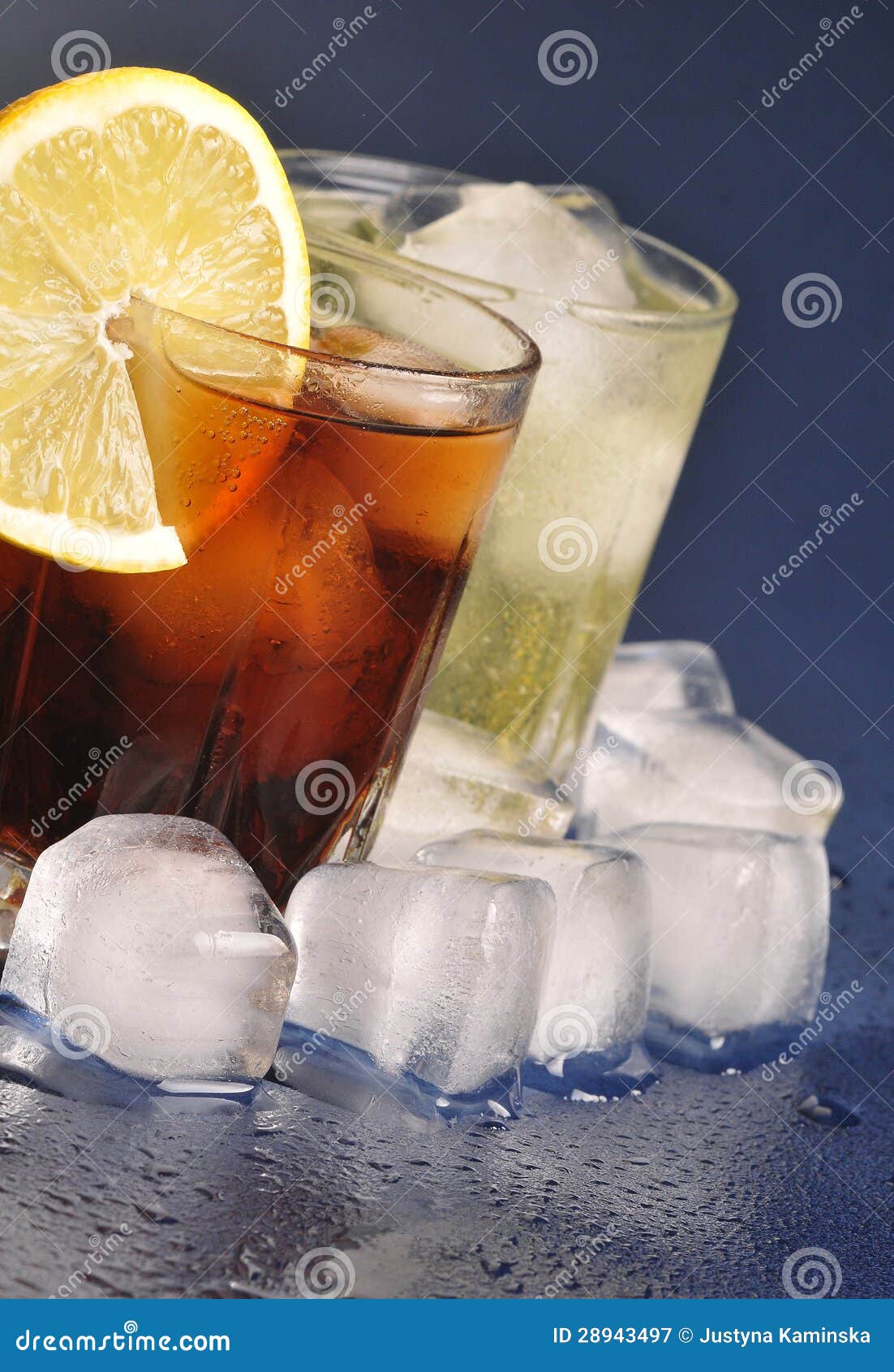 Beverages with ice stock image. Image of fruit, fruity - 28943497